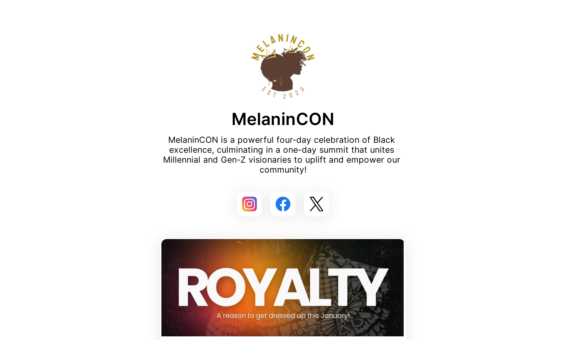 MelaninCON 's Flowpage