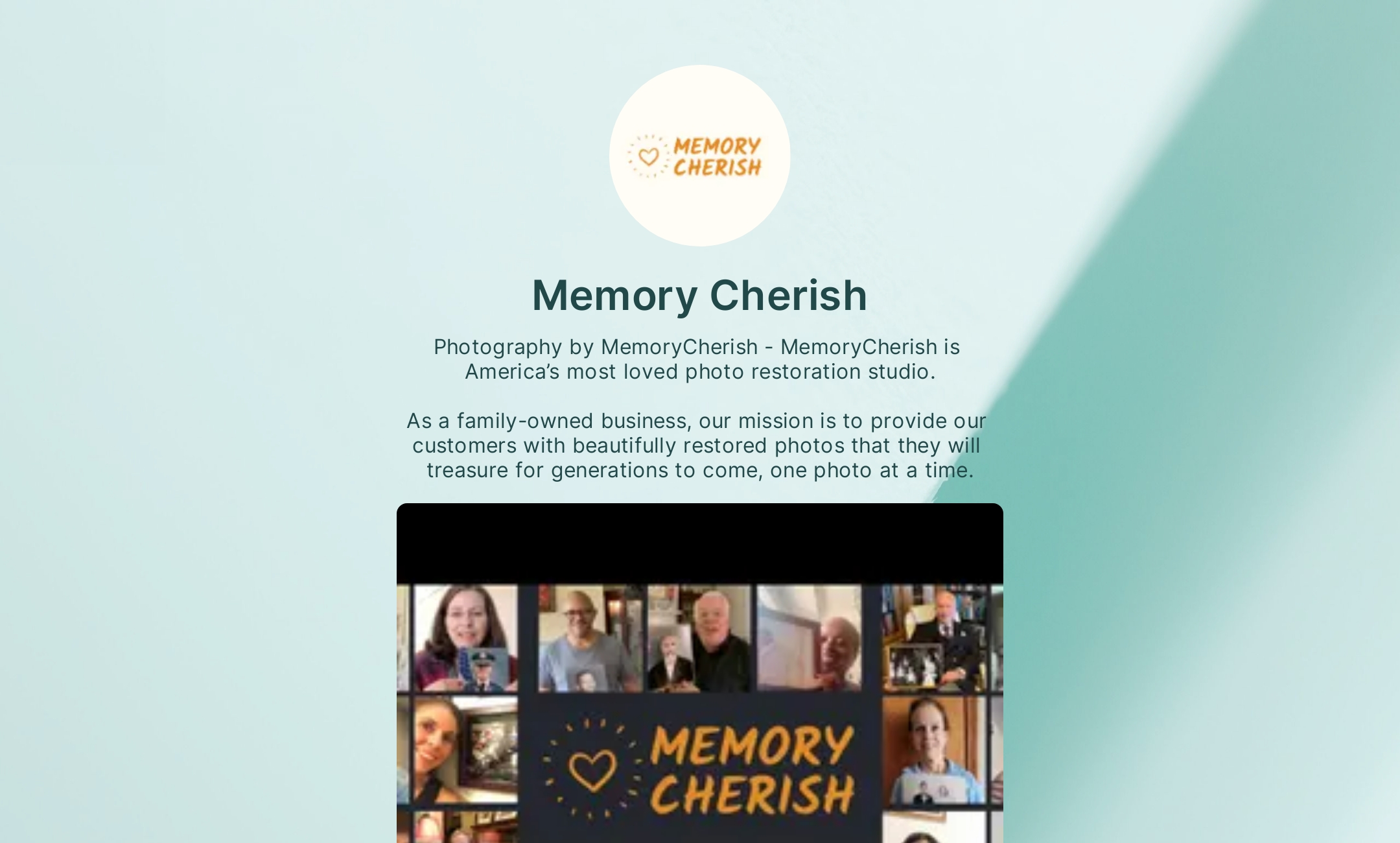 Memory Cherish's Flowpage
