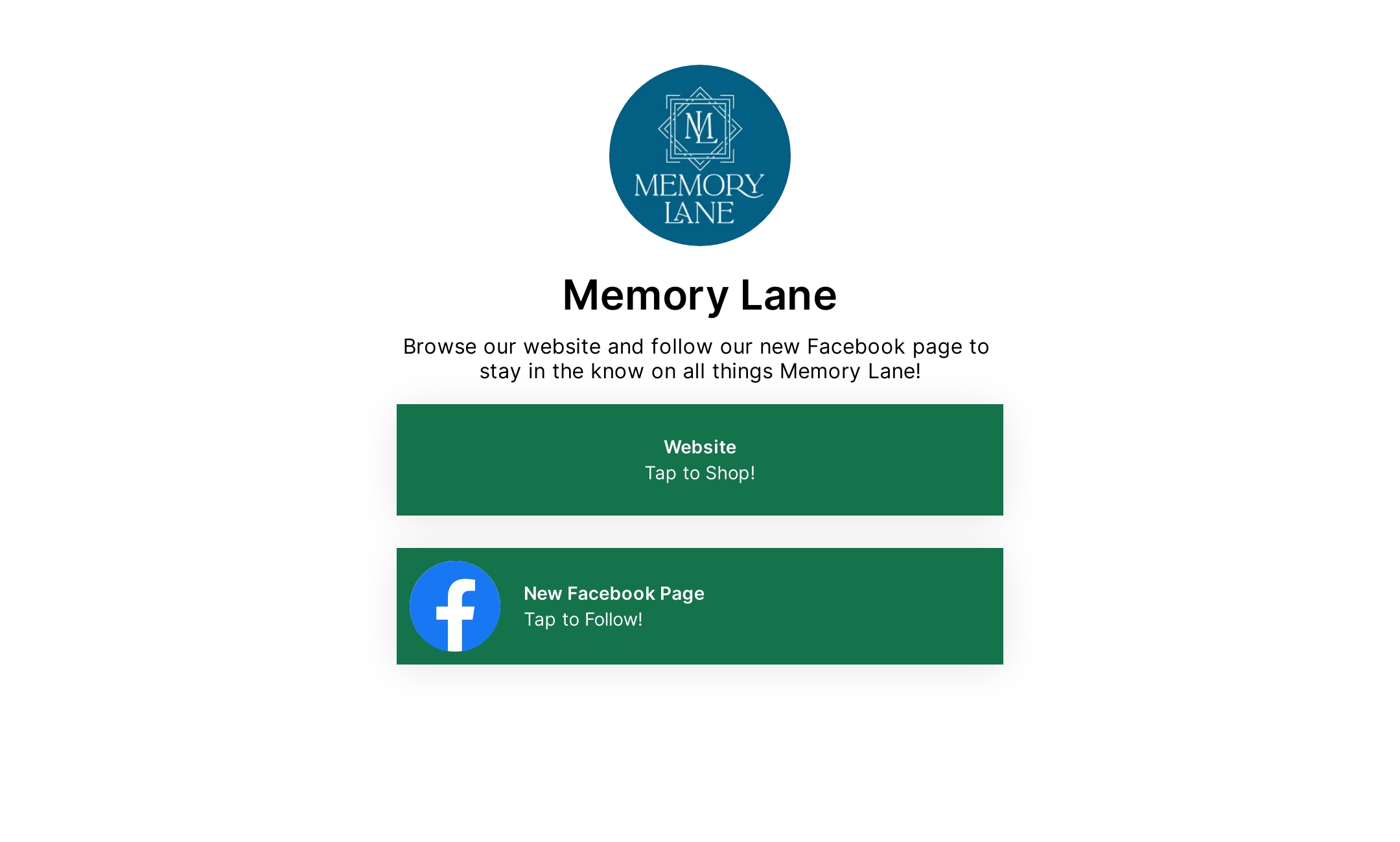 Memory Lane's Flowpage