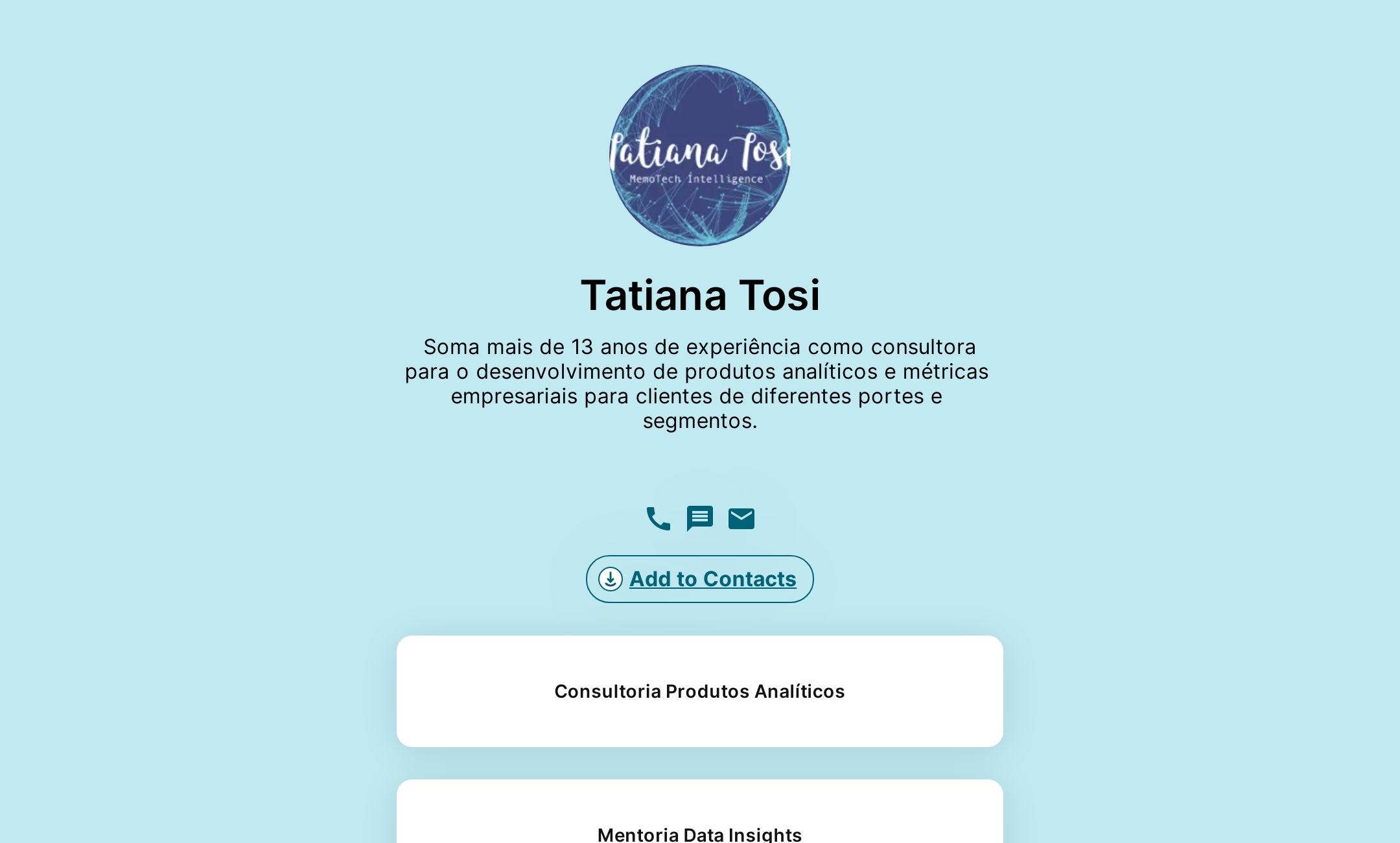 Tatiana Tosi's Flowpage