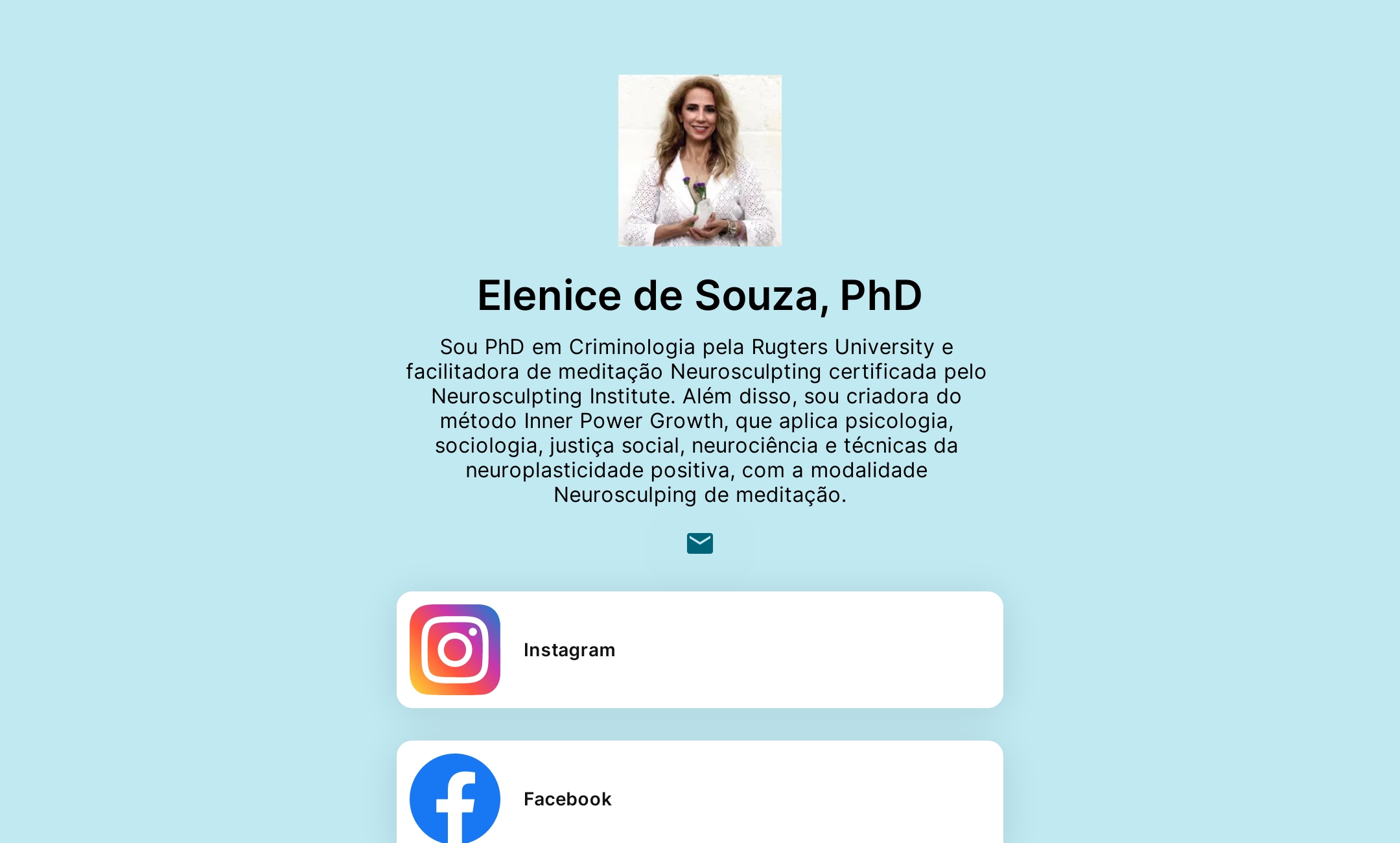 Elenice de Souza, PhD's Flowpage