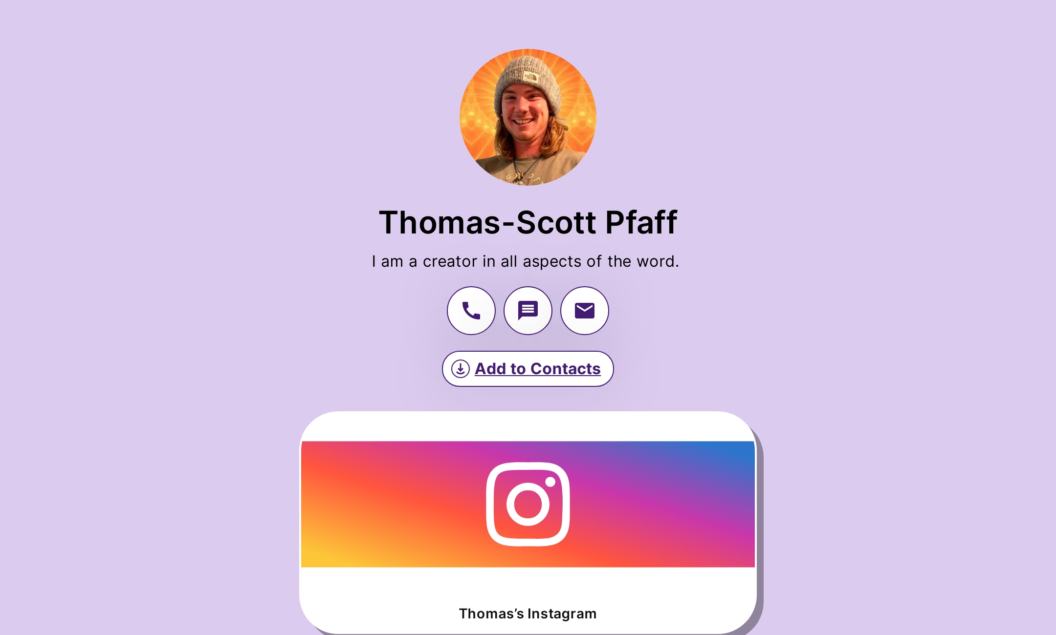 Thomas-Scott Pfaff's Flowpage
