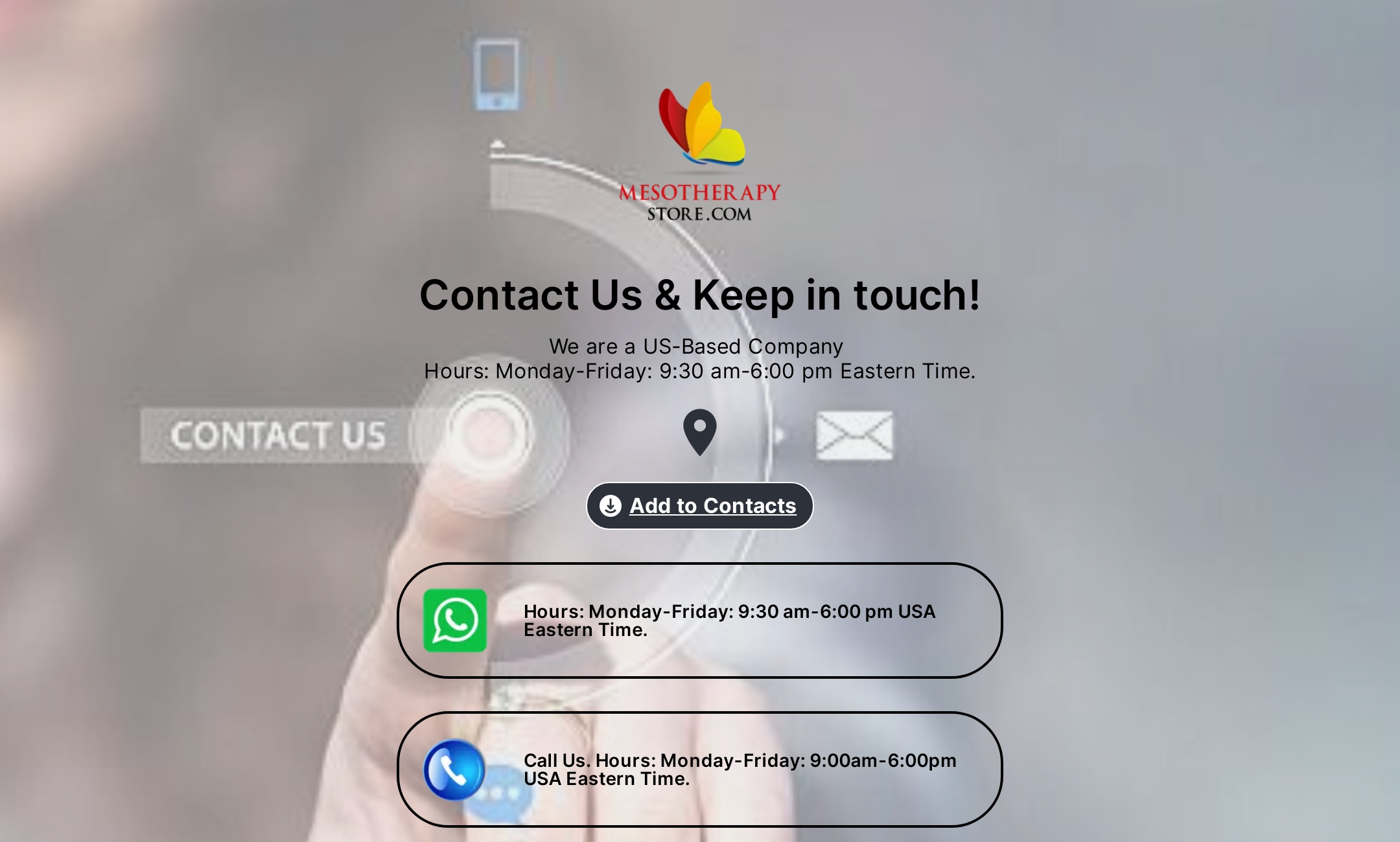 Contact Us & Keep in touch!'s Flowpage