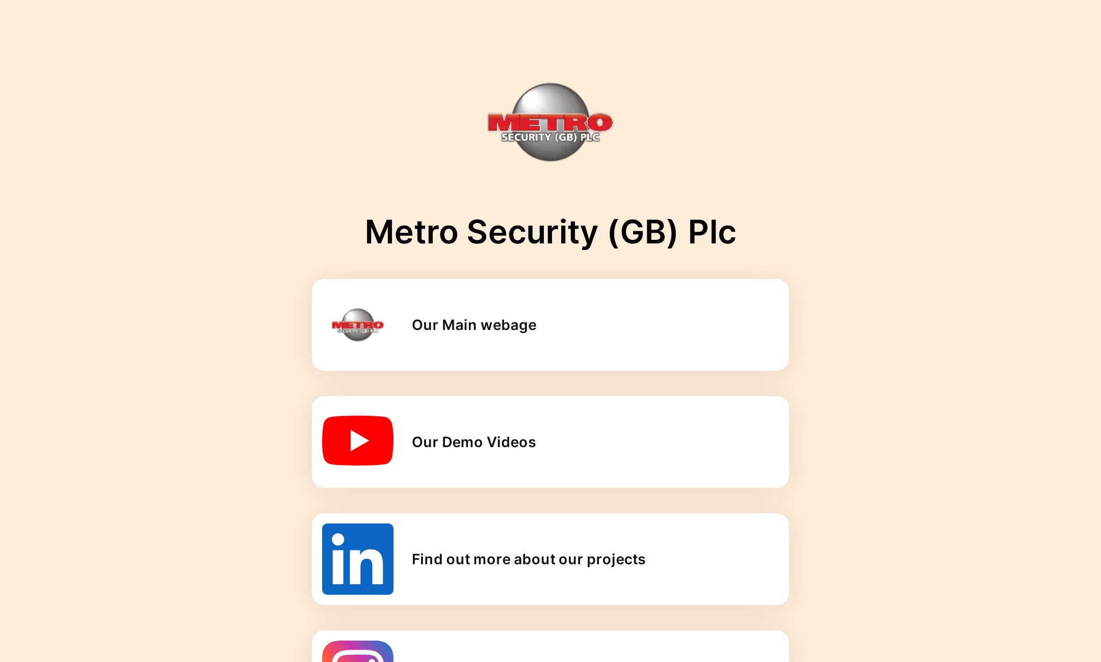 Metro Security (GB) Plc's Flowpage