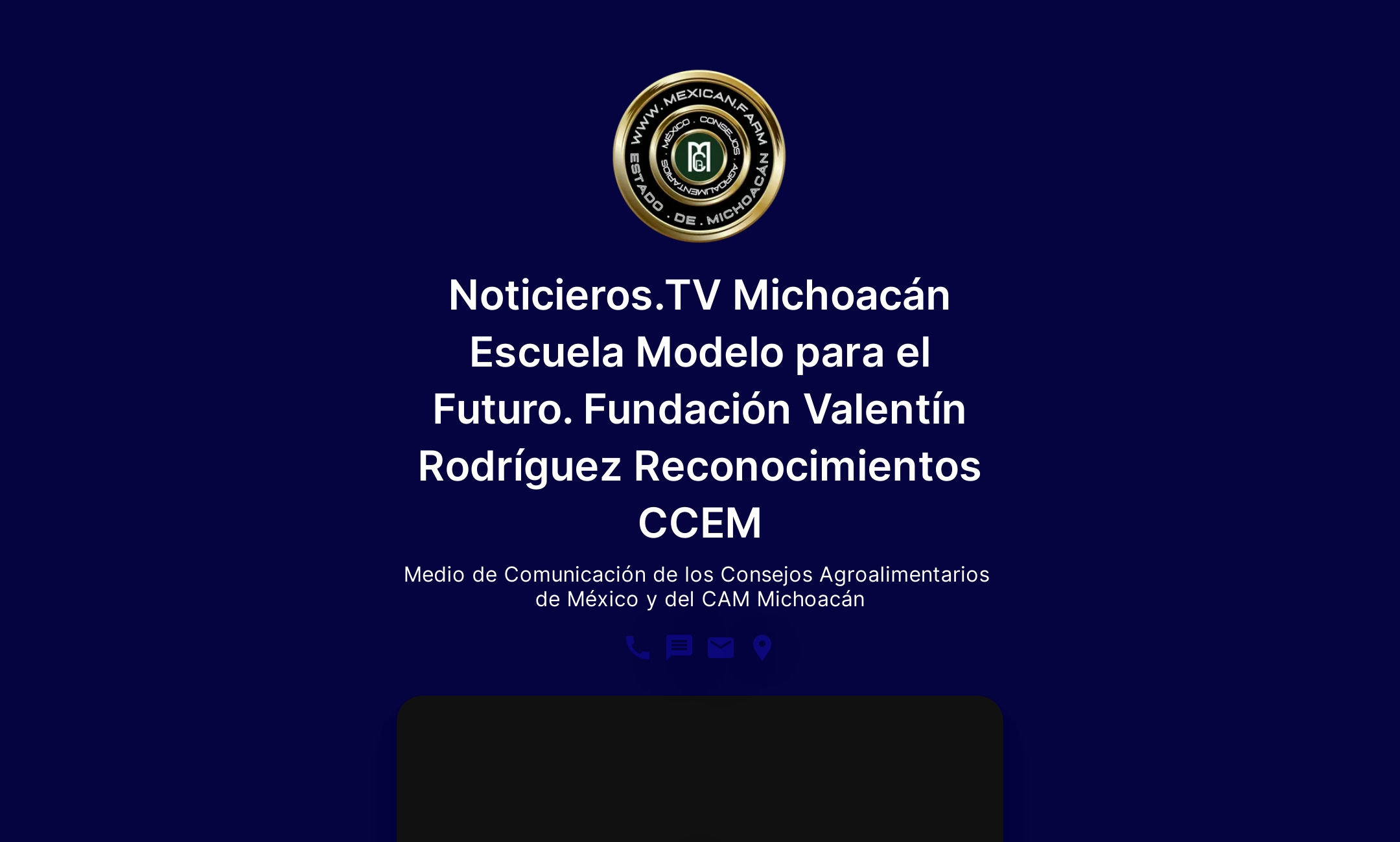 Noticieros.TV Michoacán Escuela Modelo para el Futuro. Fundación ...