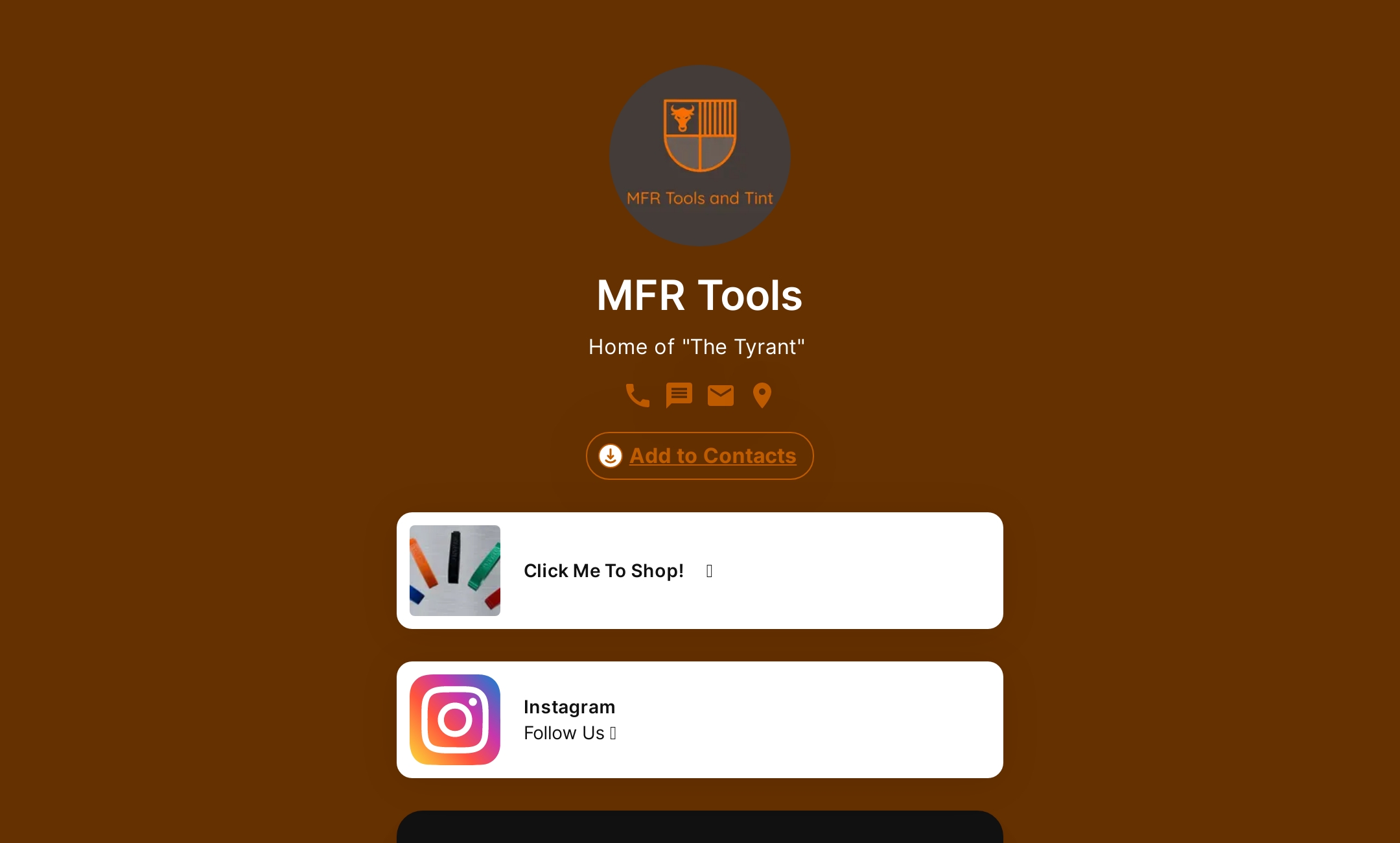 MFR Tools' Flowpage
