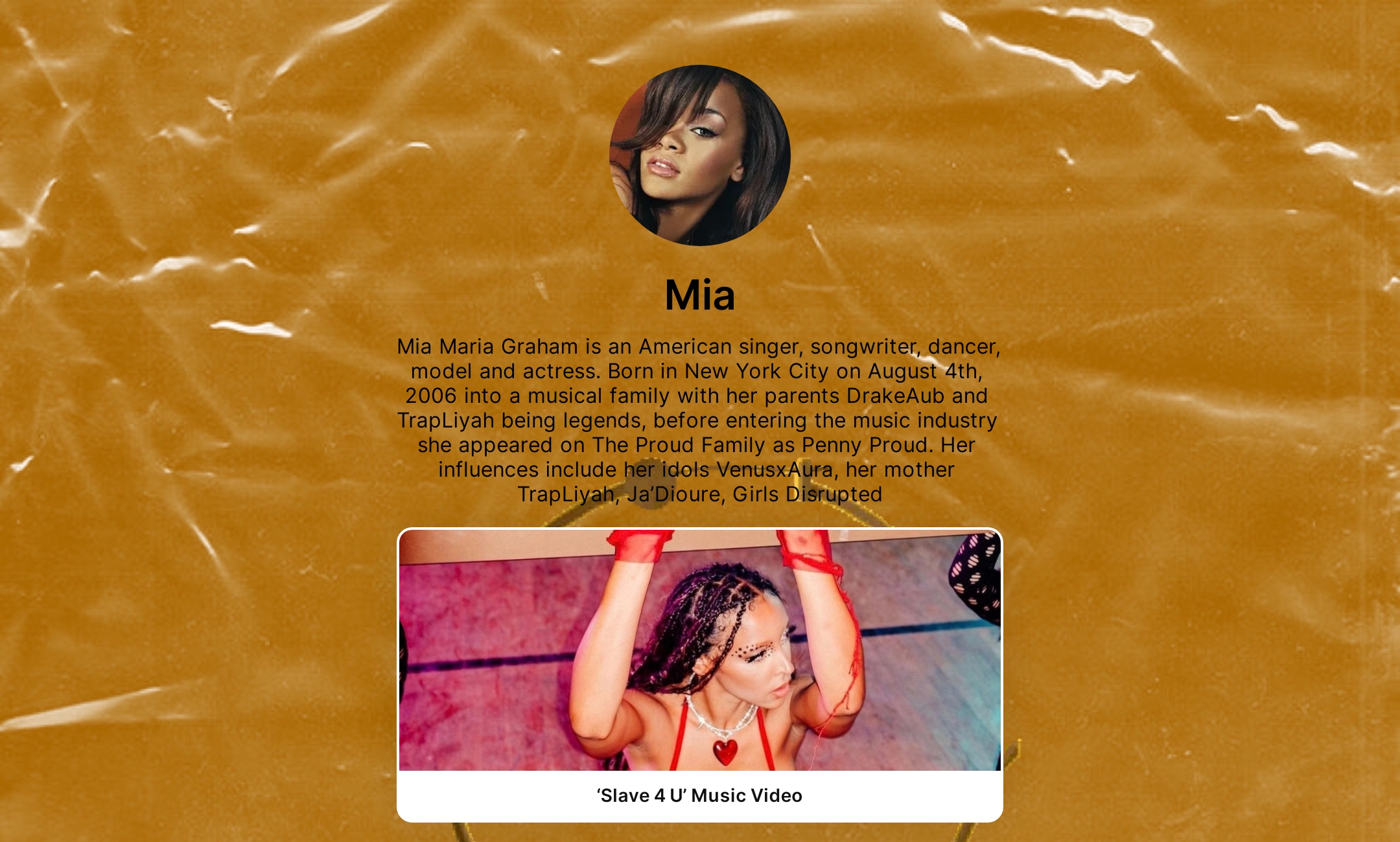 Mia's Flowpage