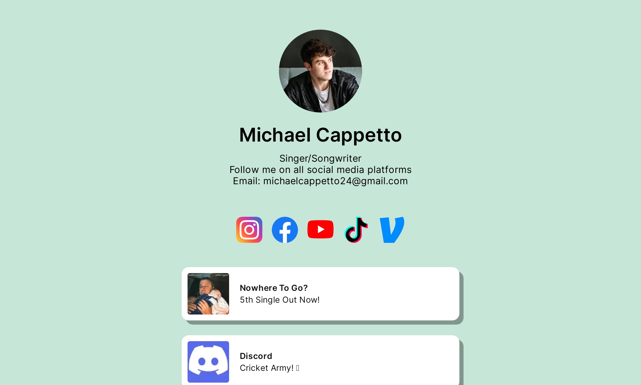 Michael Cappetto's Flowpage