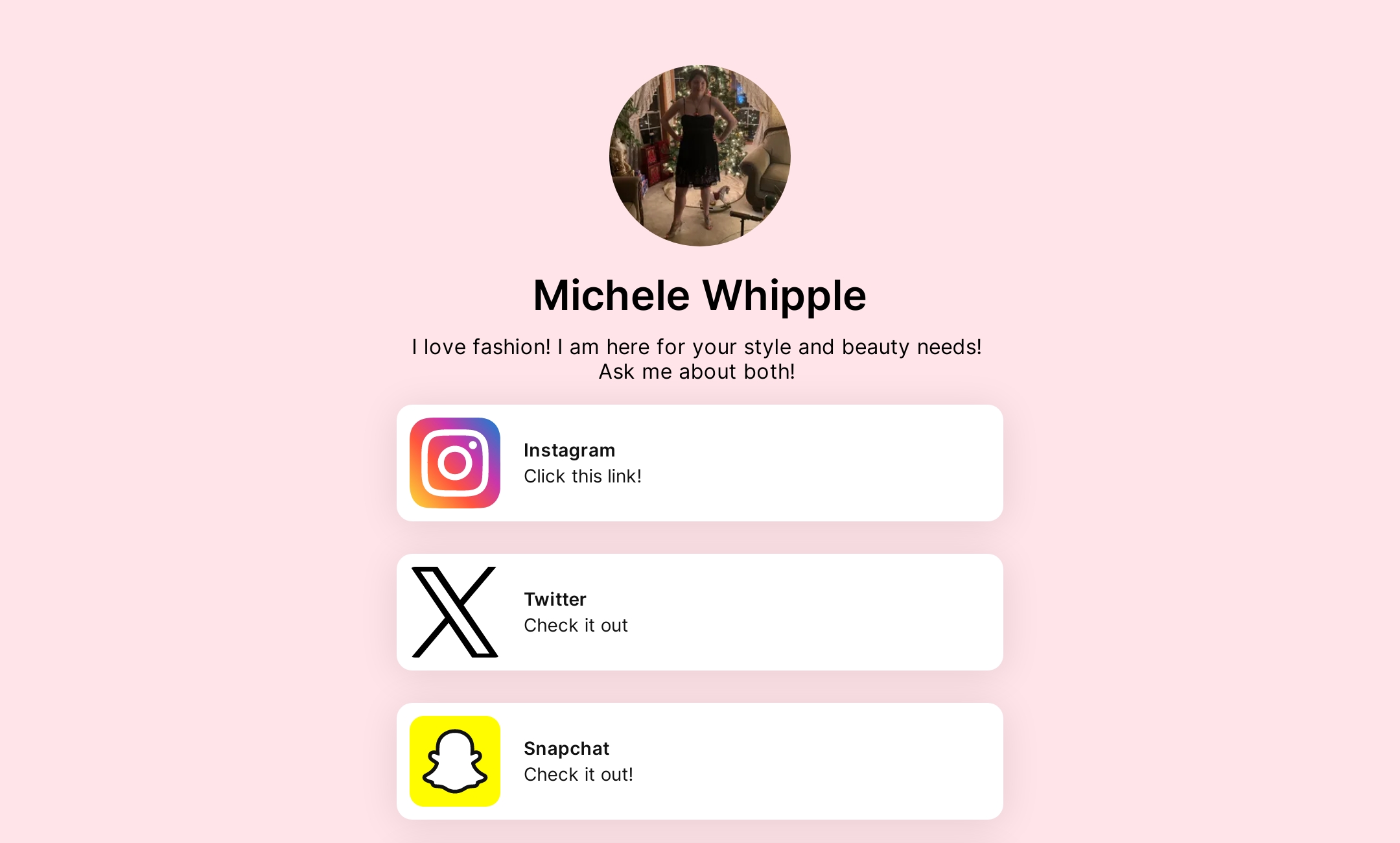 Michele Whipple 's Flowpage