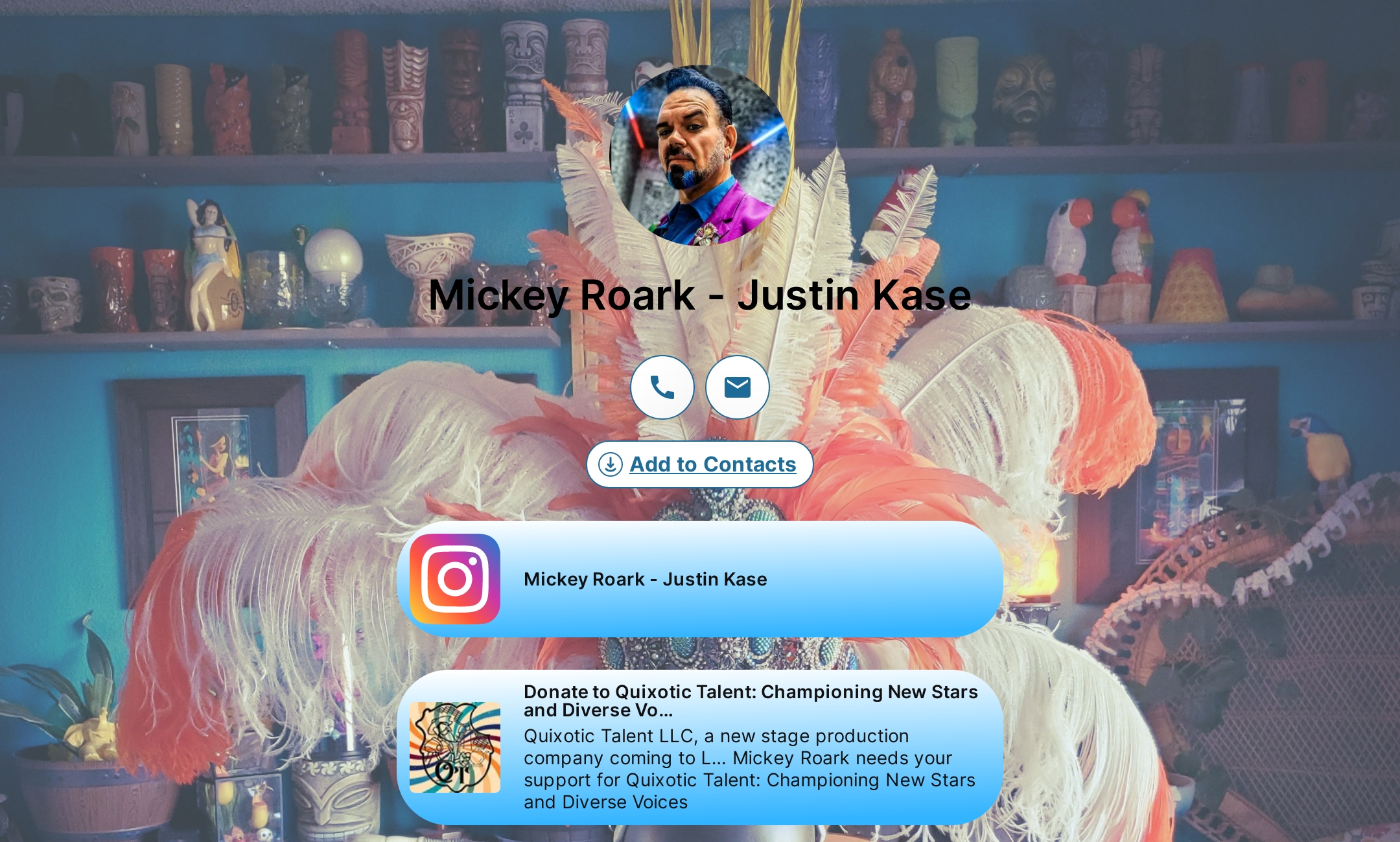 Mickey Roark - Justin Kase's Flowpage