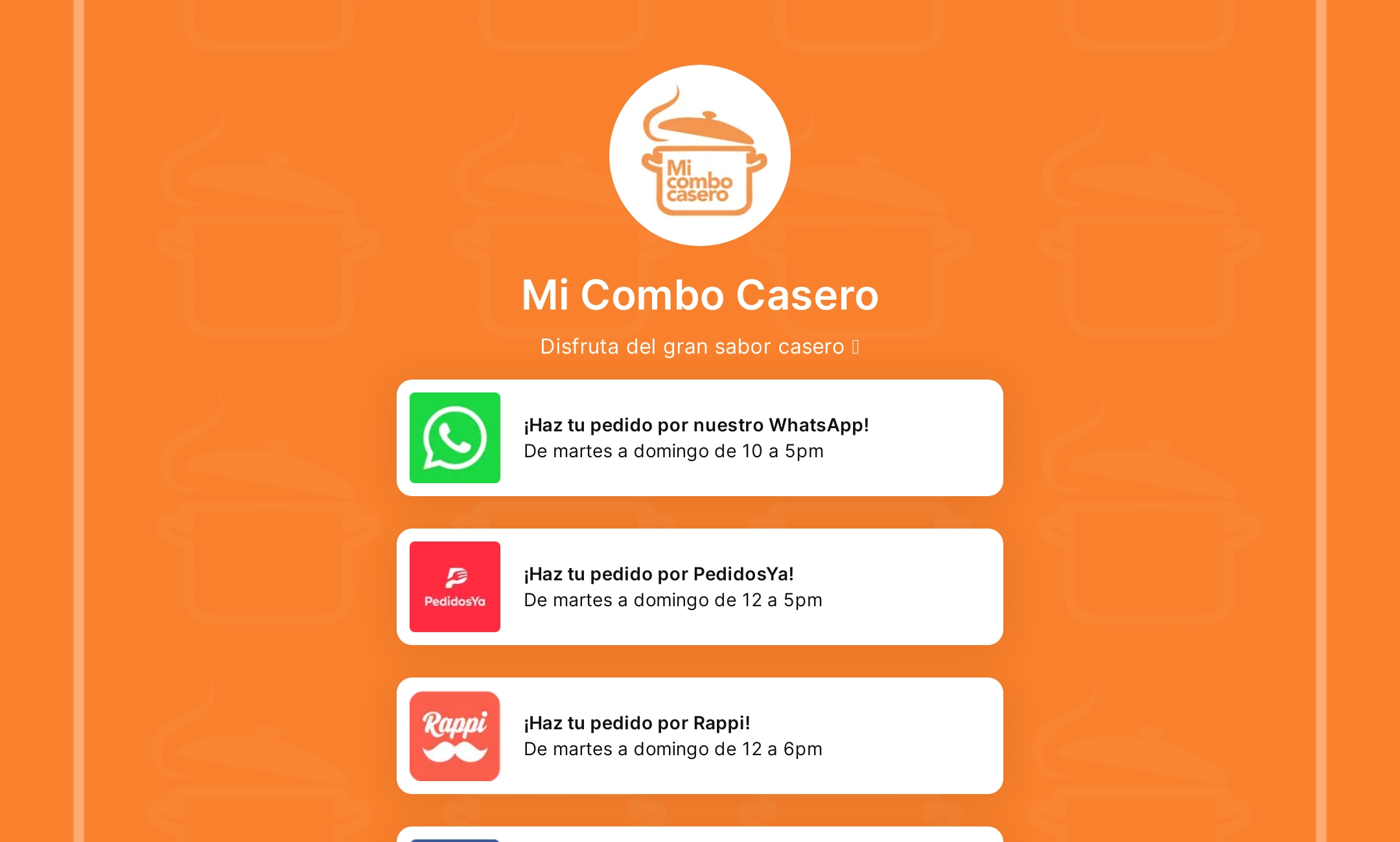 Mi Combo Casero's Flowpage