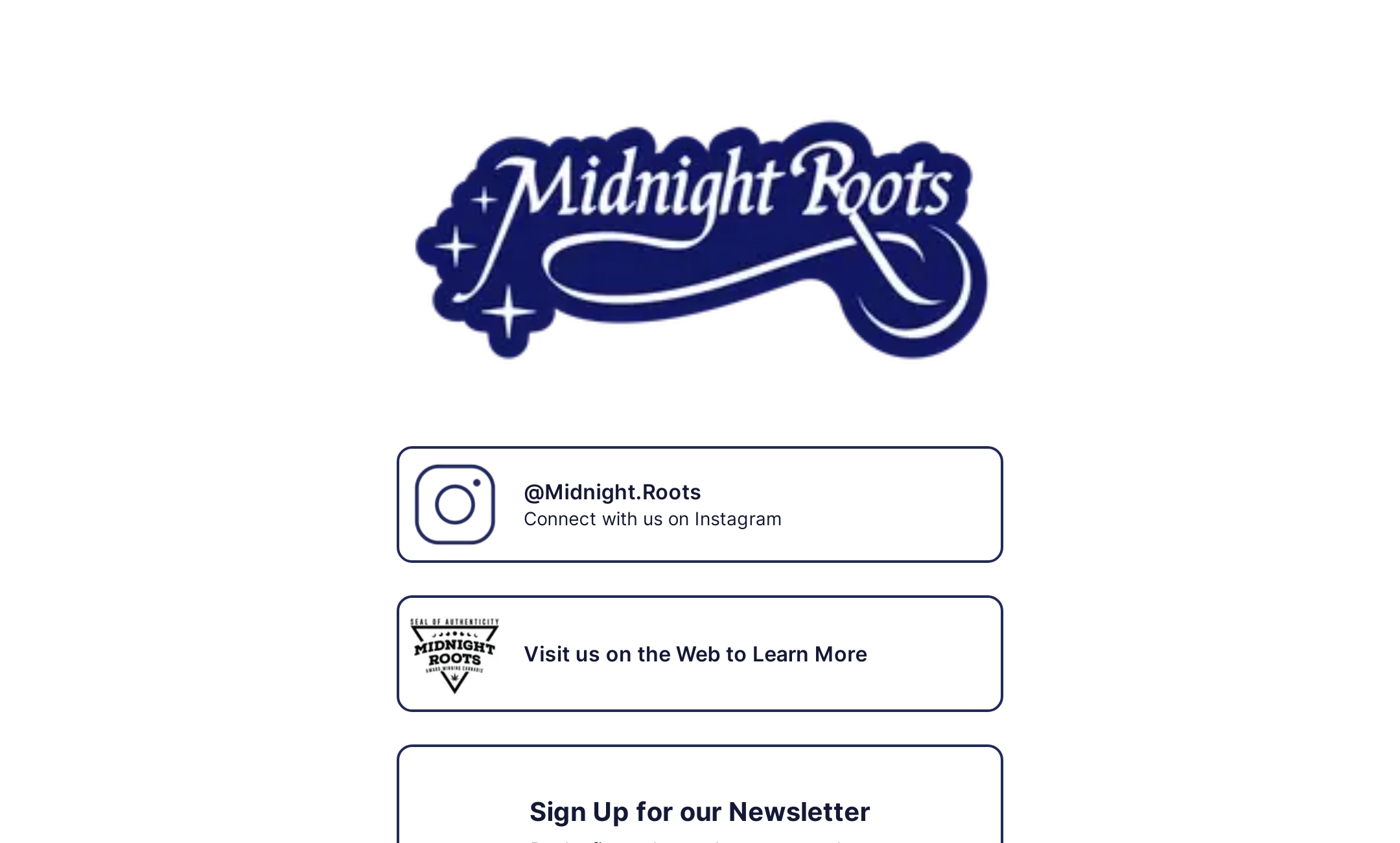 Midnight Roots | Premium Cannabis Chocolate and Genetics | Michigan, USA