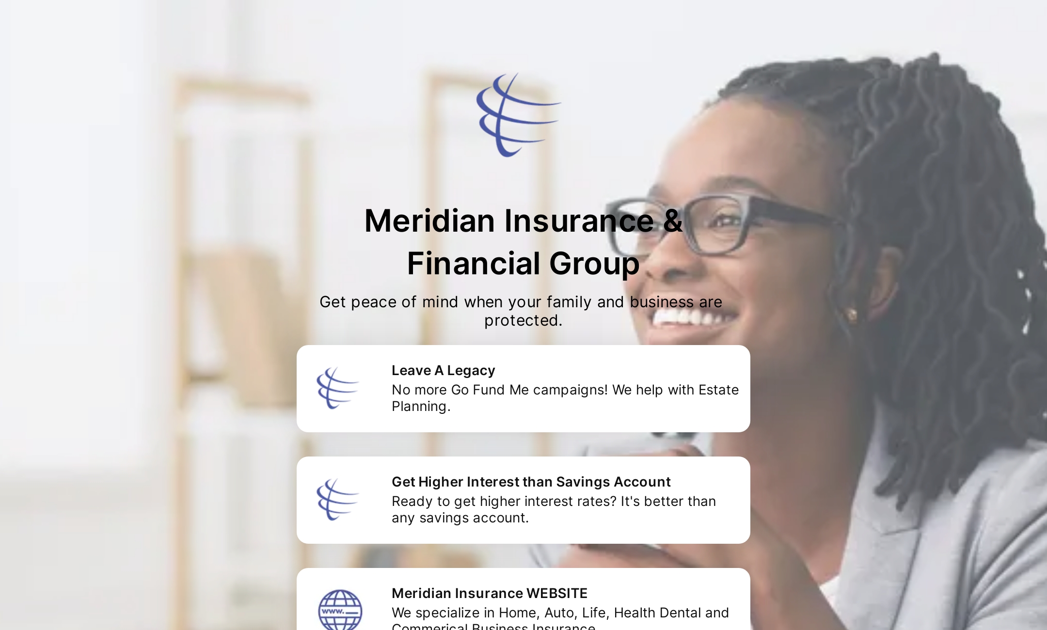 Meridian Insurance & Financial Group's Flowpage