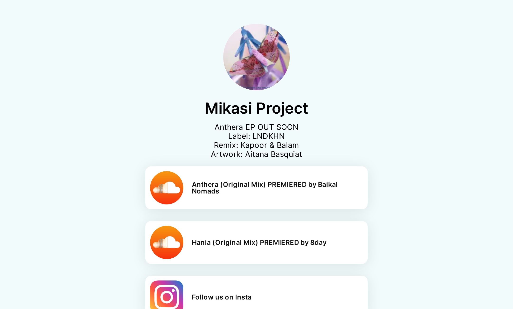 Mikasi Project's Flowpage