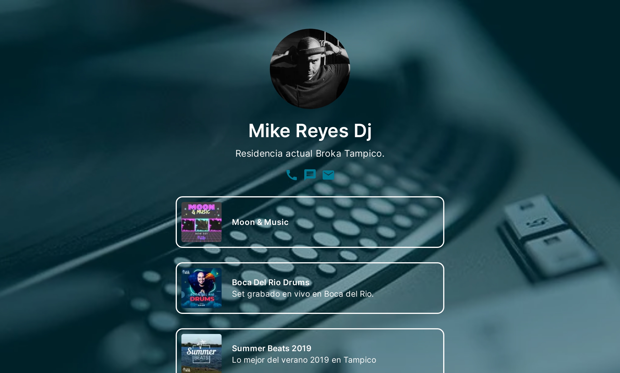 Mike Reyes Dj's Flowpage