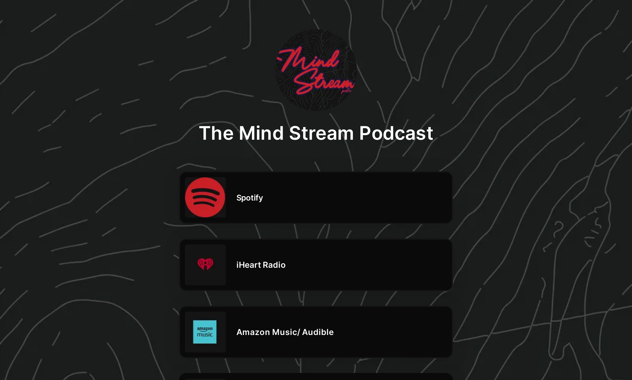 The Mind Stream Podcast 's Flowpage