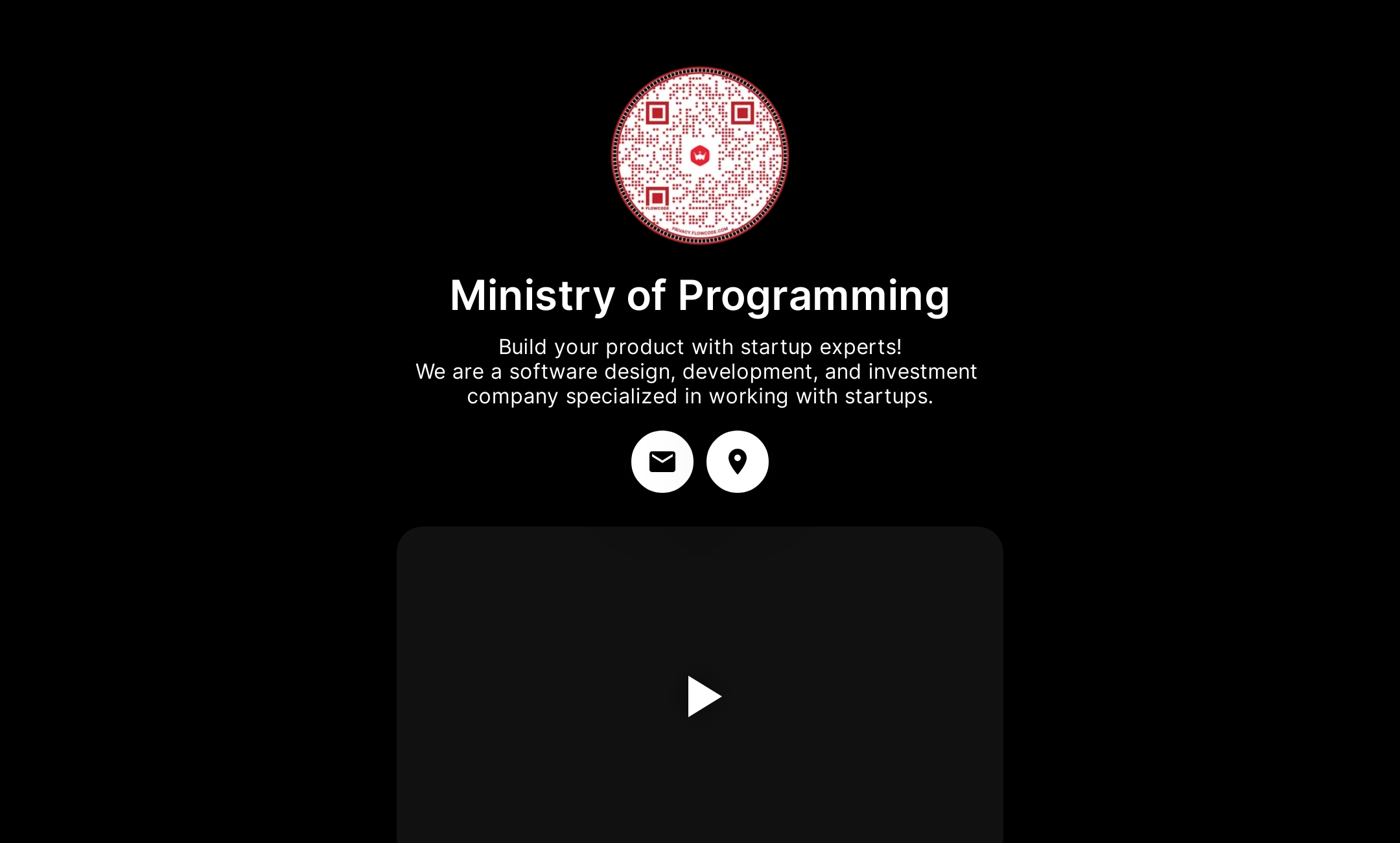 Ministry of Programming
