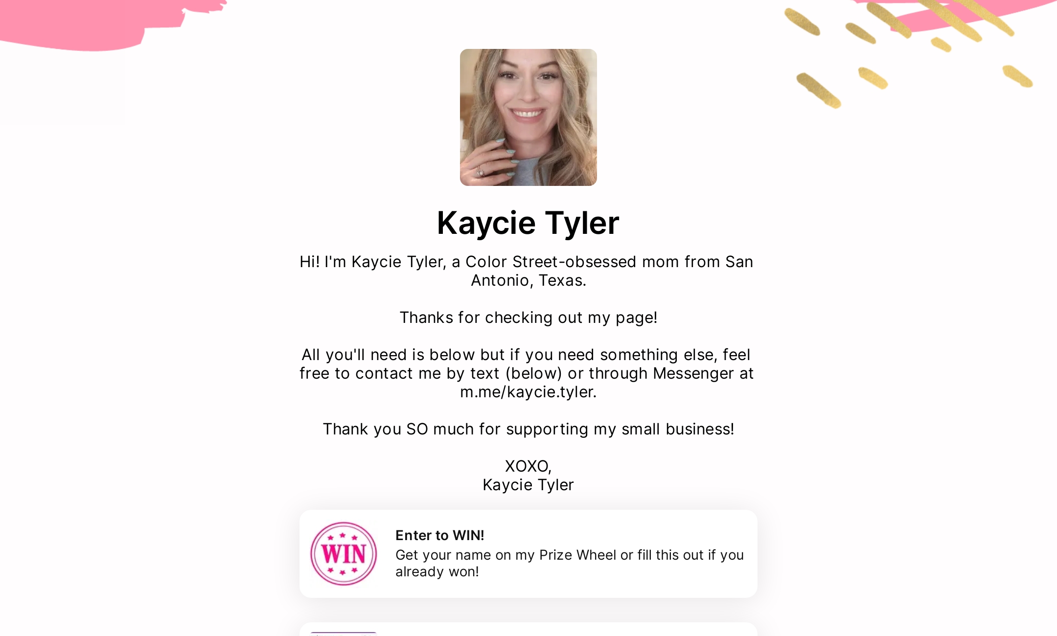 Kaycie Tyler's Flowpage