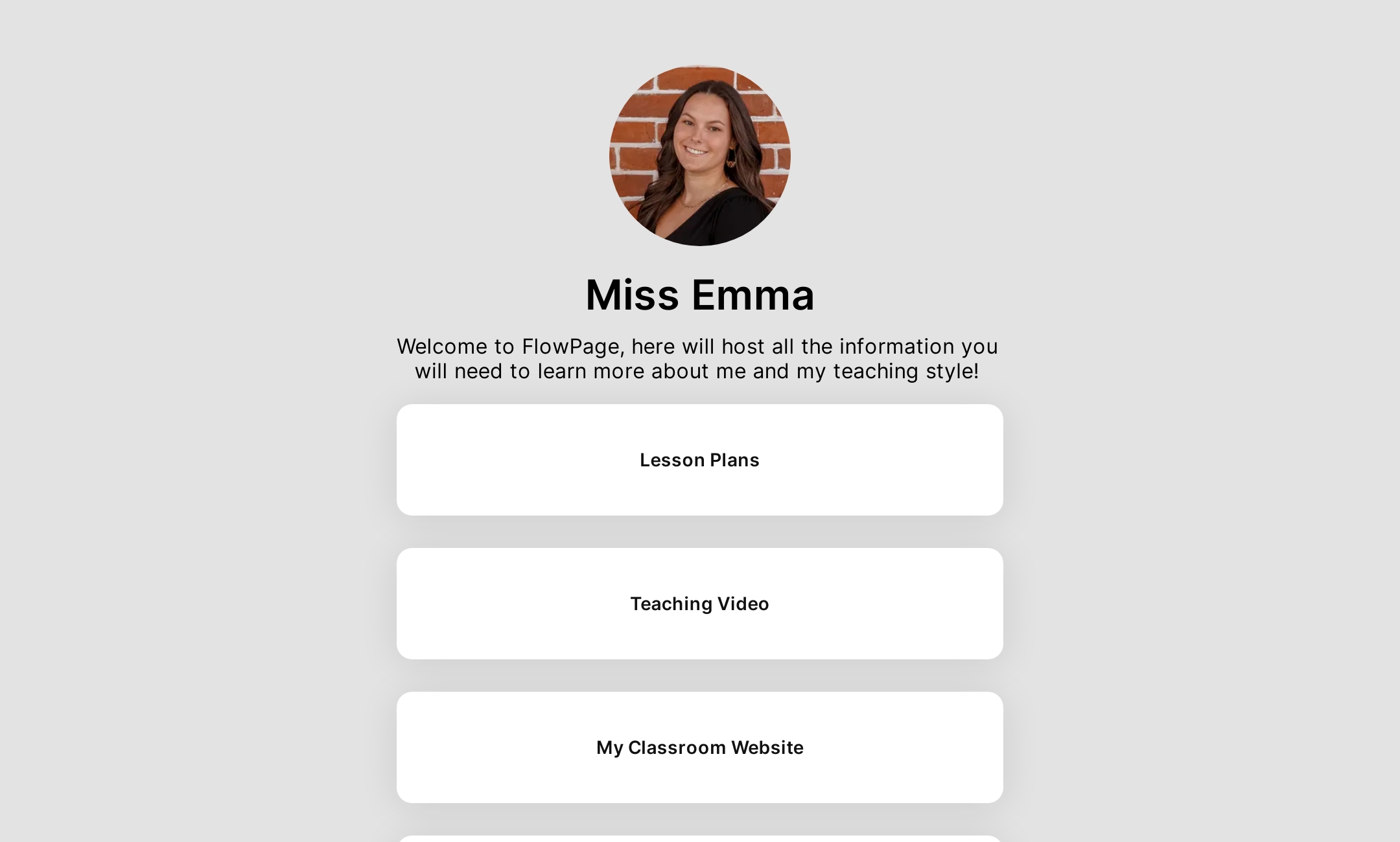 Miss Emma 's Flowpage