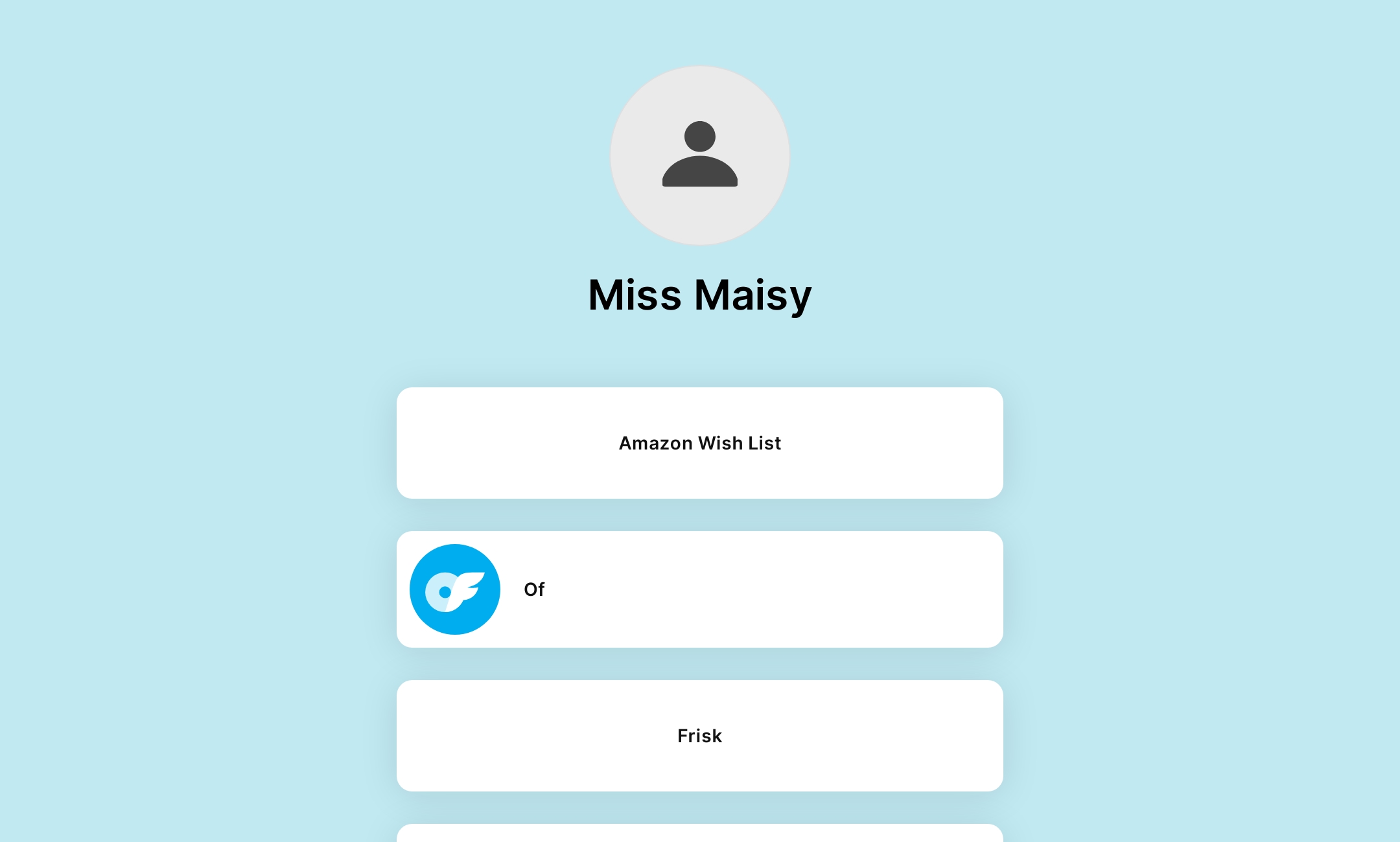 Miss Maisy's Flowpage