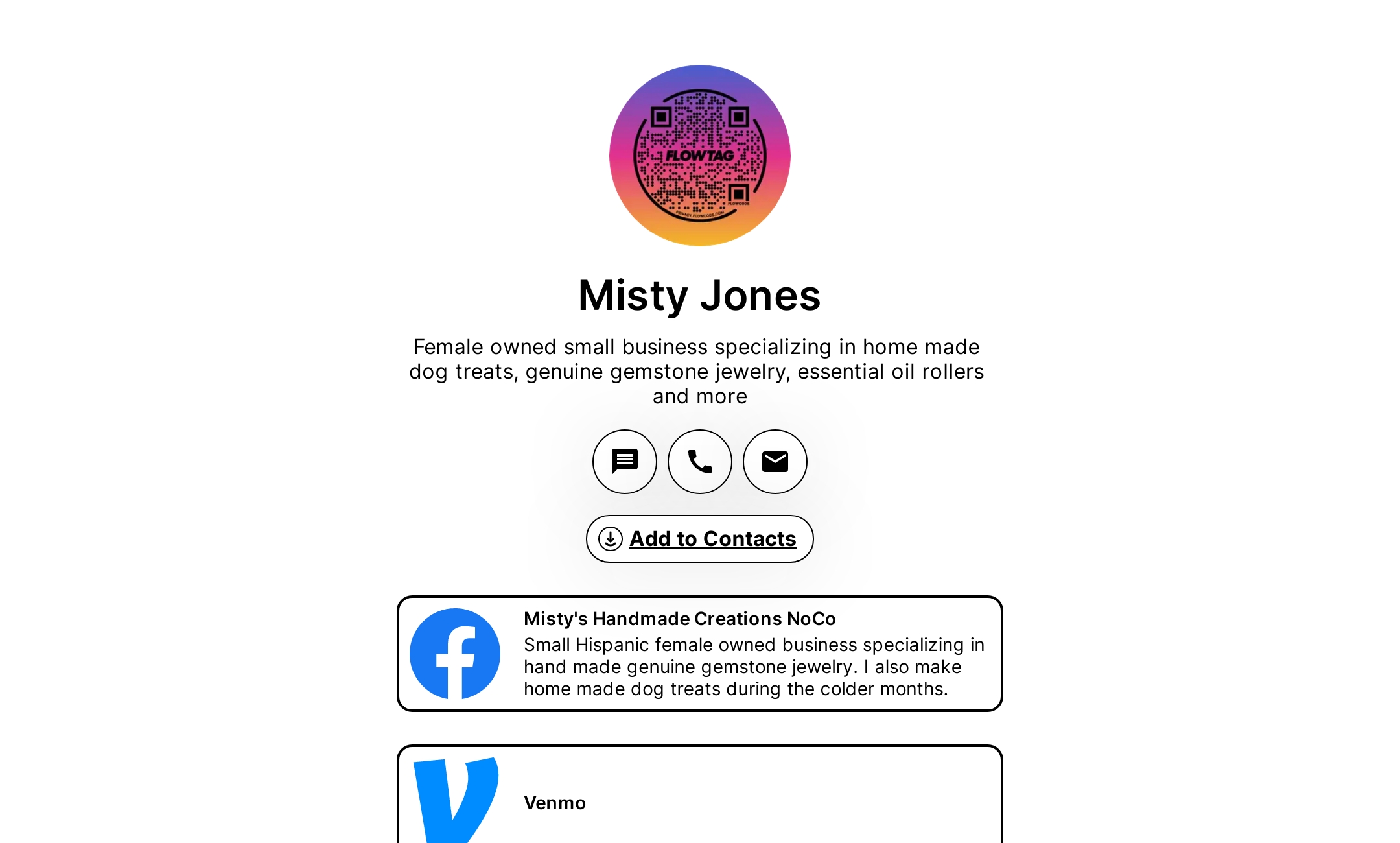 Misty Jones' Flowpage