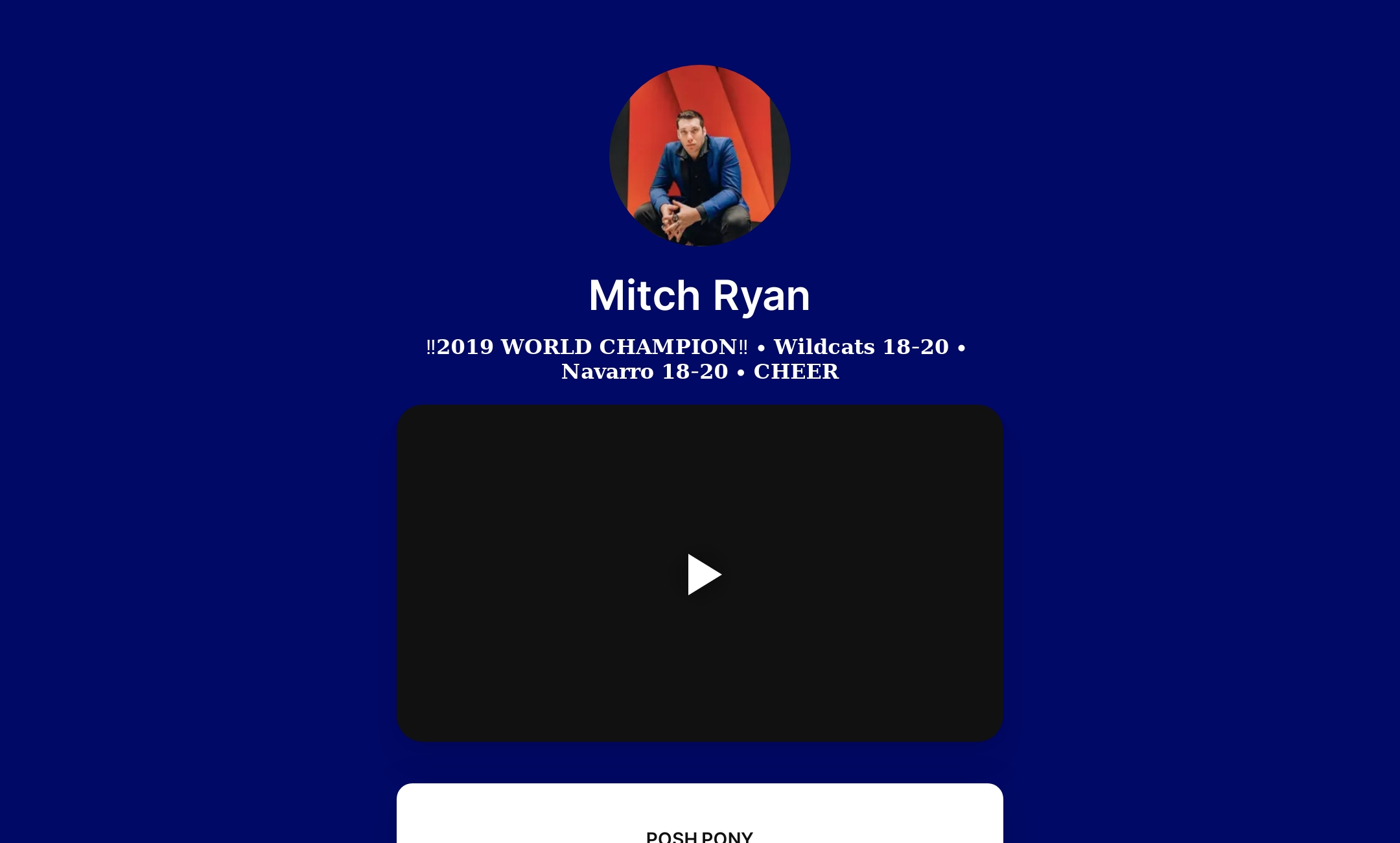 Mitch Ryan's Flowpage