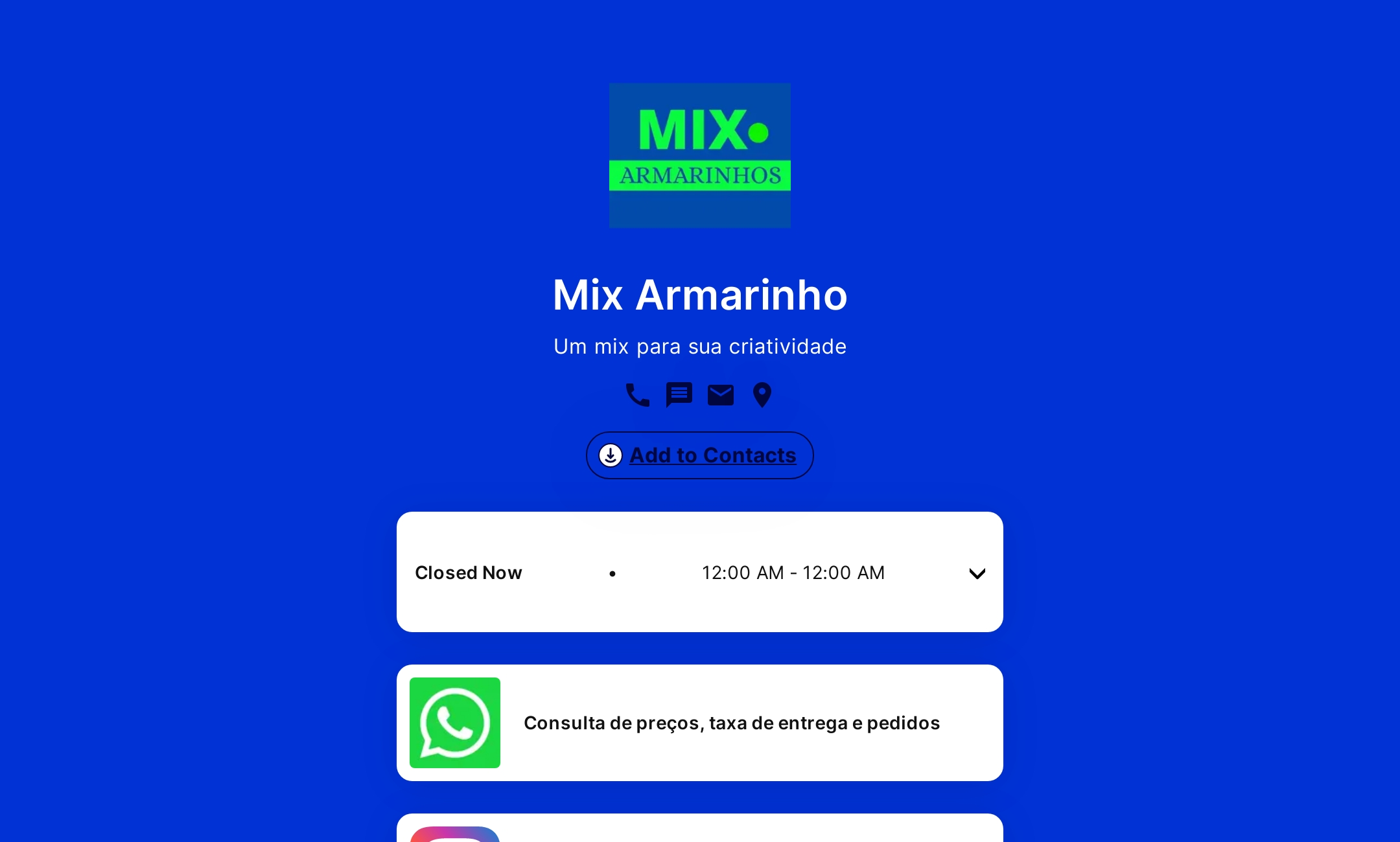 Mix Armarinho's Flowpage