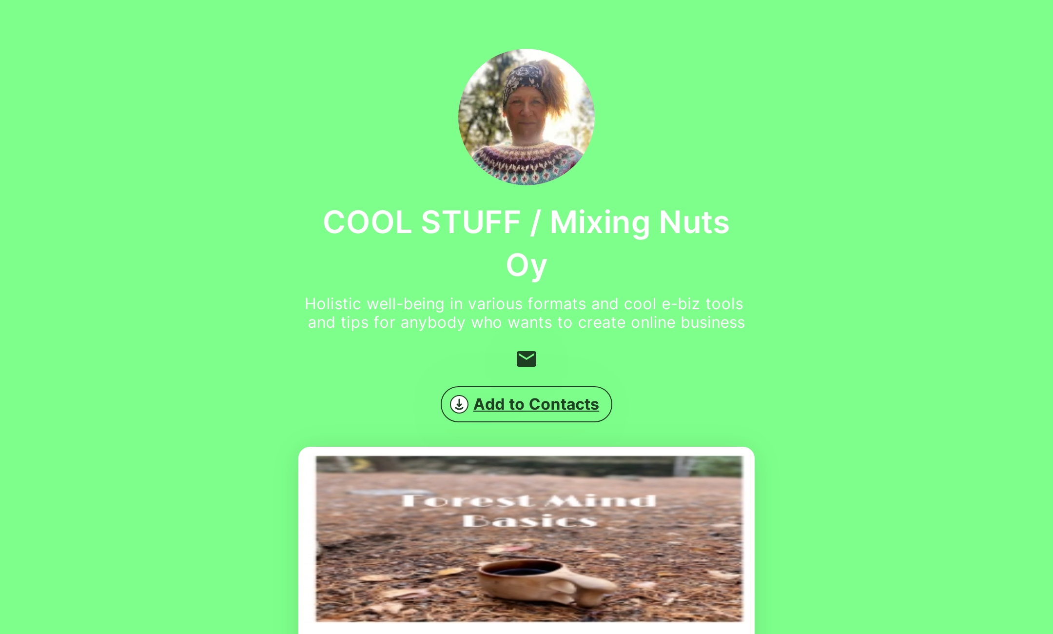 COOL STUFF / Mixing Nuts Oy's Flowpage