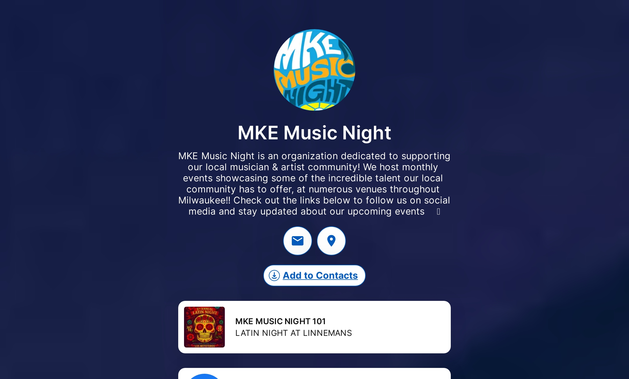 MKE Music Night's Flowpage