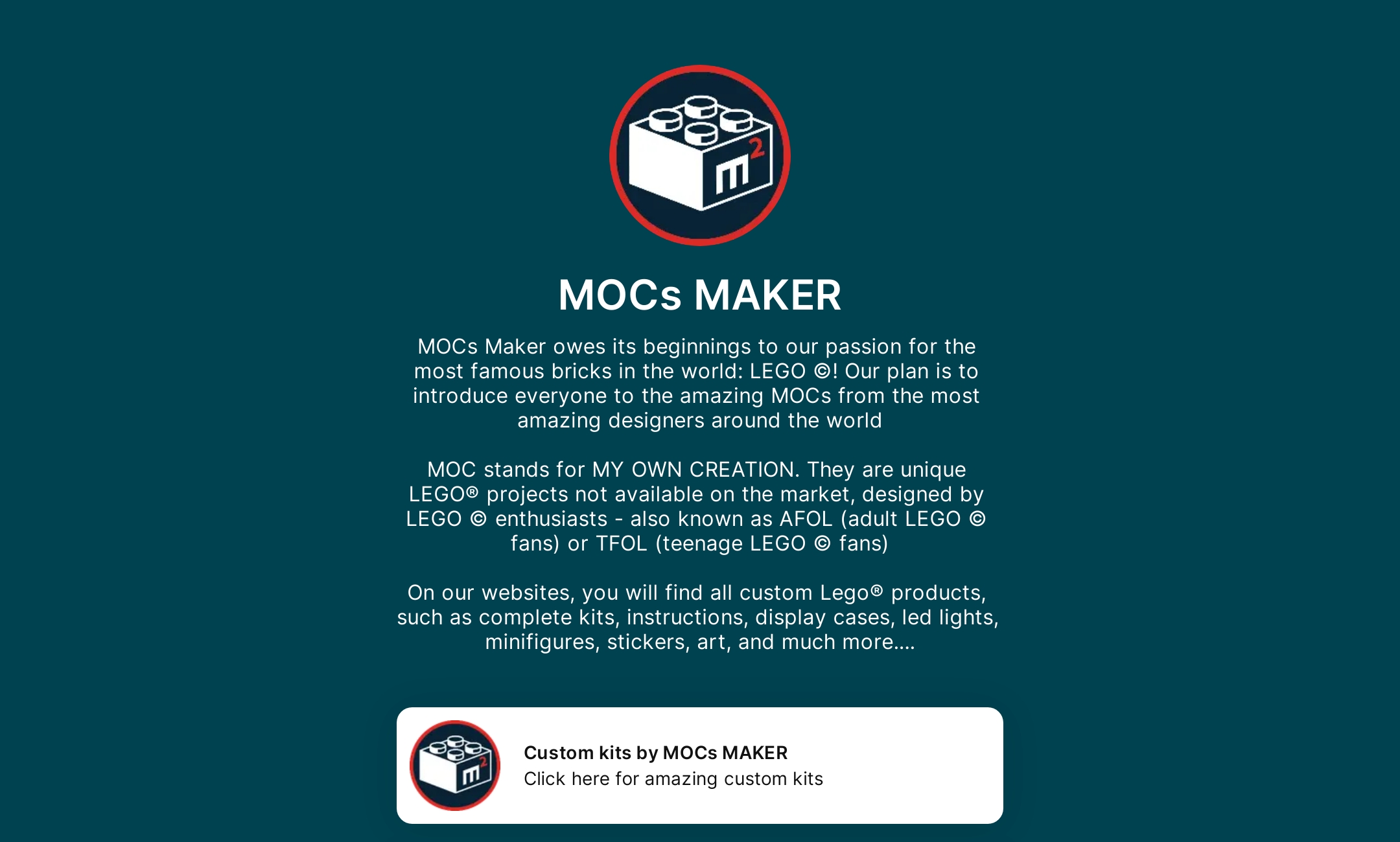 MOCs MAKER's Flowpage