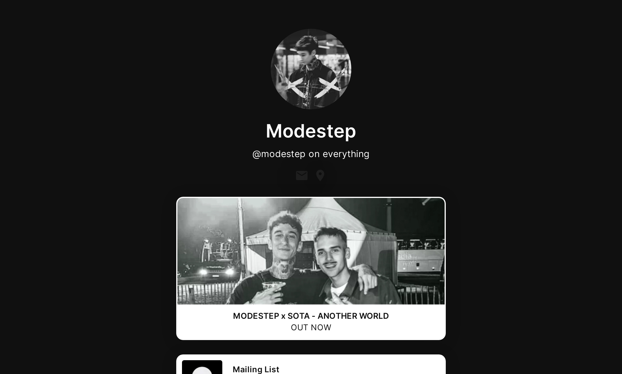 Modestep's Flowpage