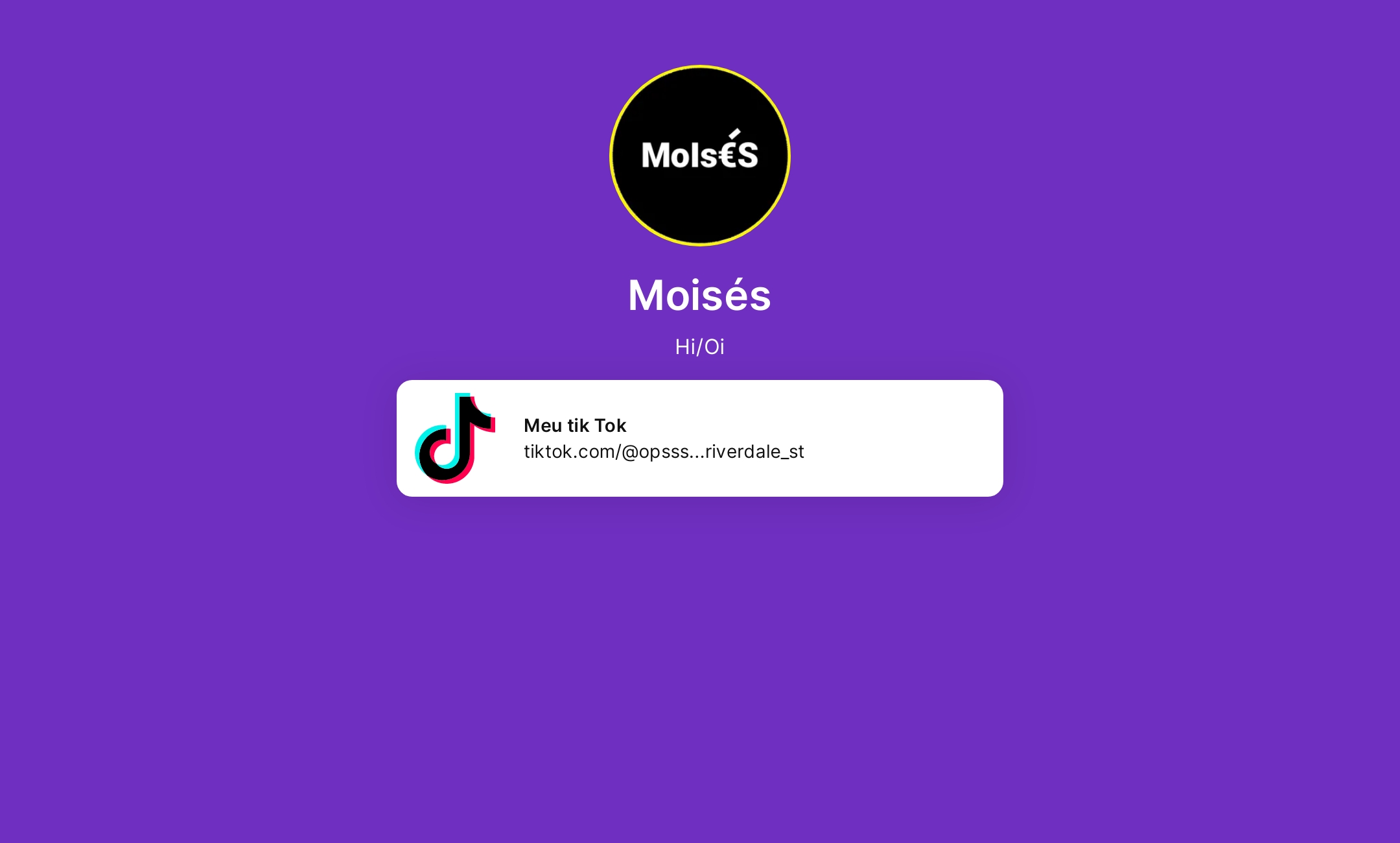 Moisés' Flowpage