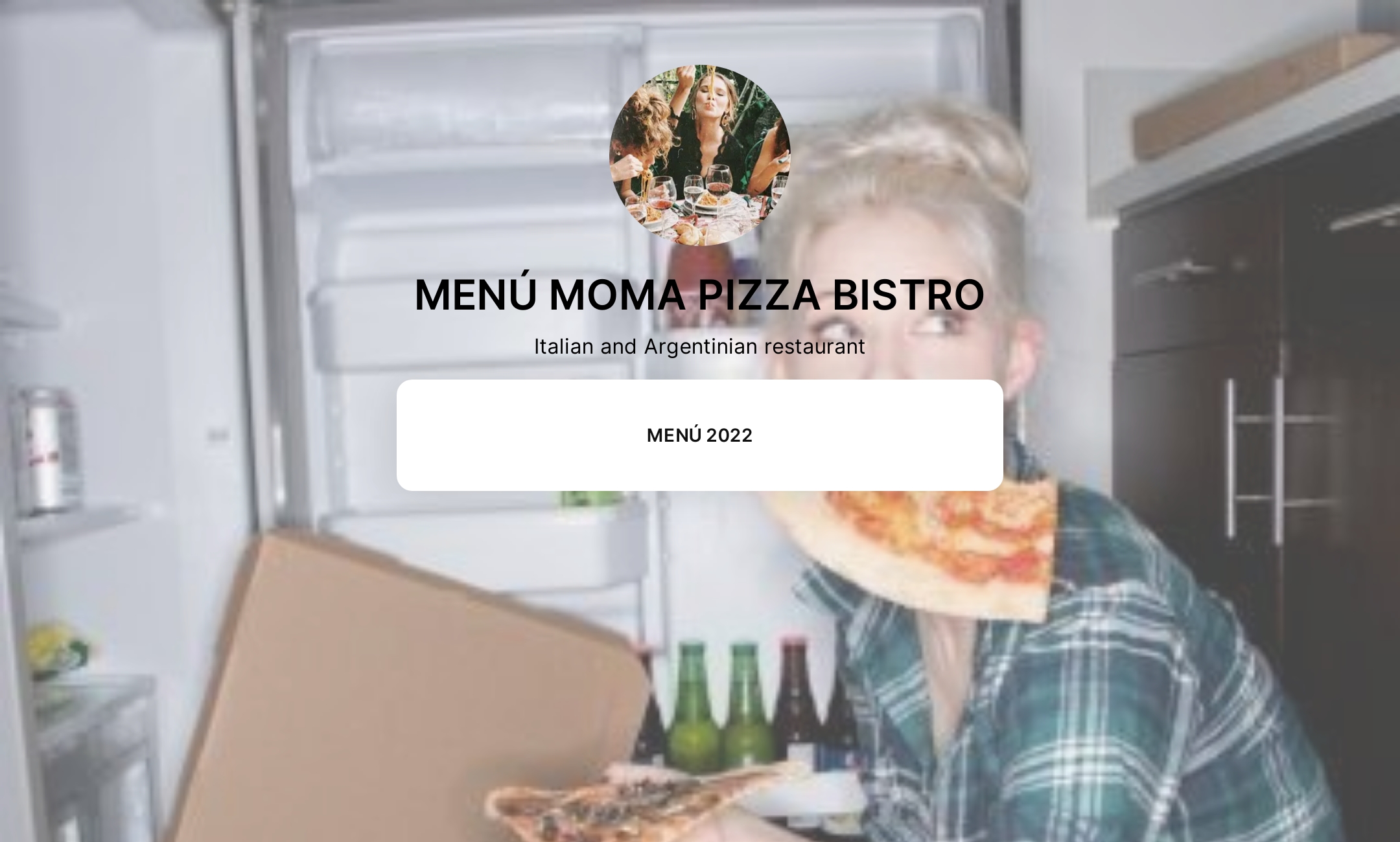 MENÚ MOMA PIZZA BISTRO's Flowpage