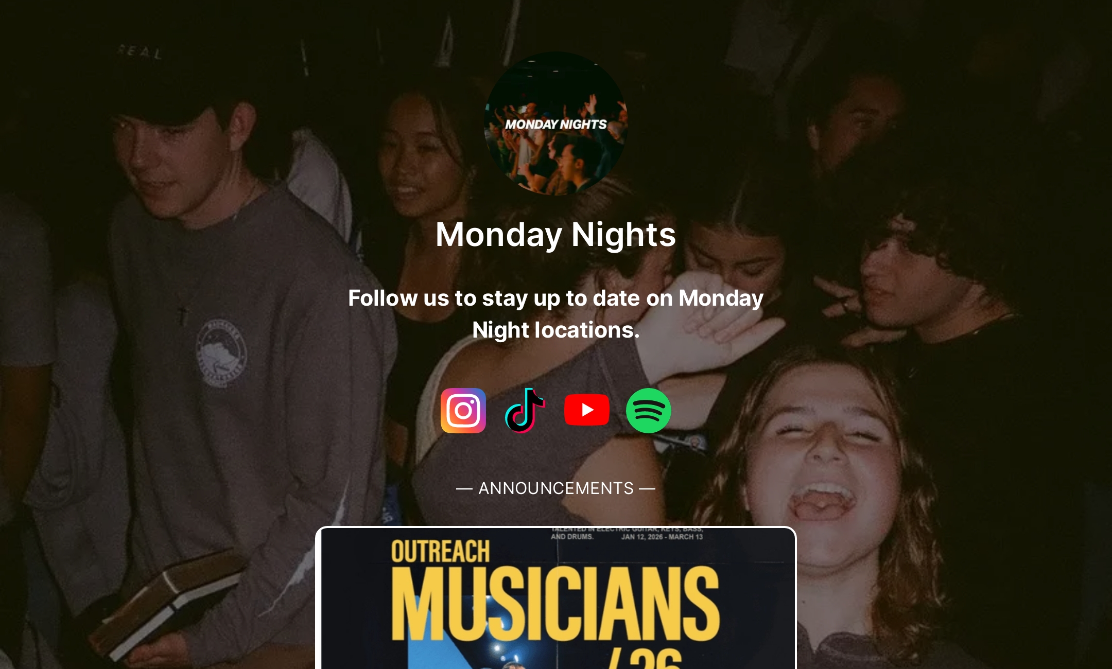 Monday Nights' Flowpage