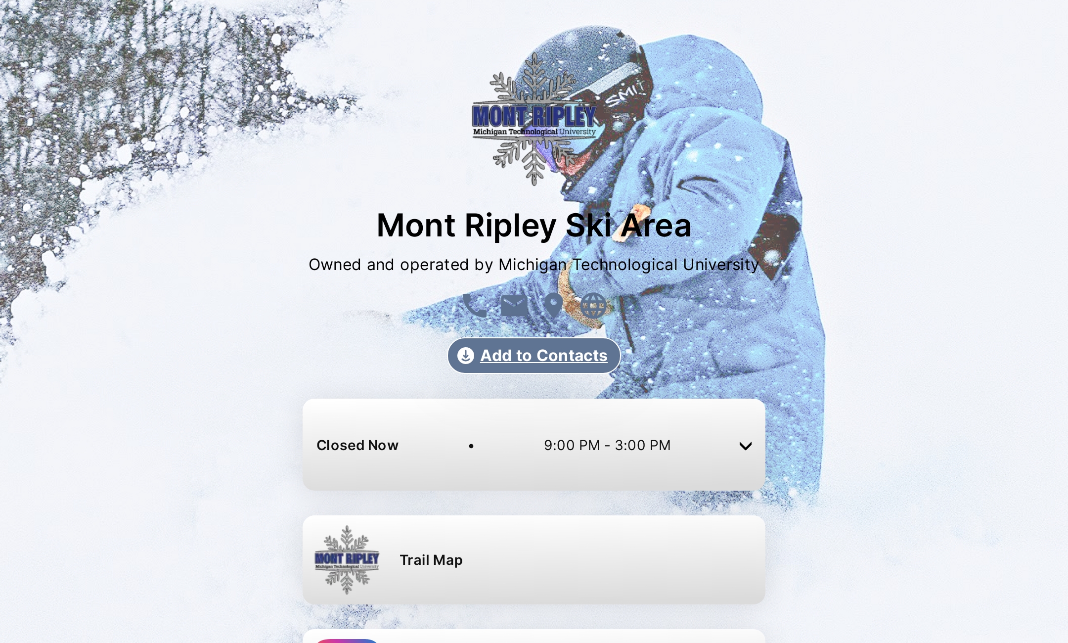 Mont Ripley Ski Area's Flowpage