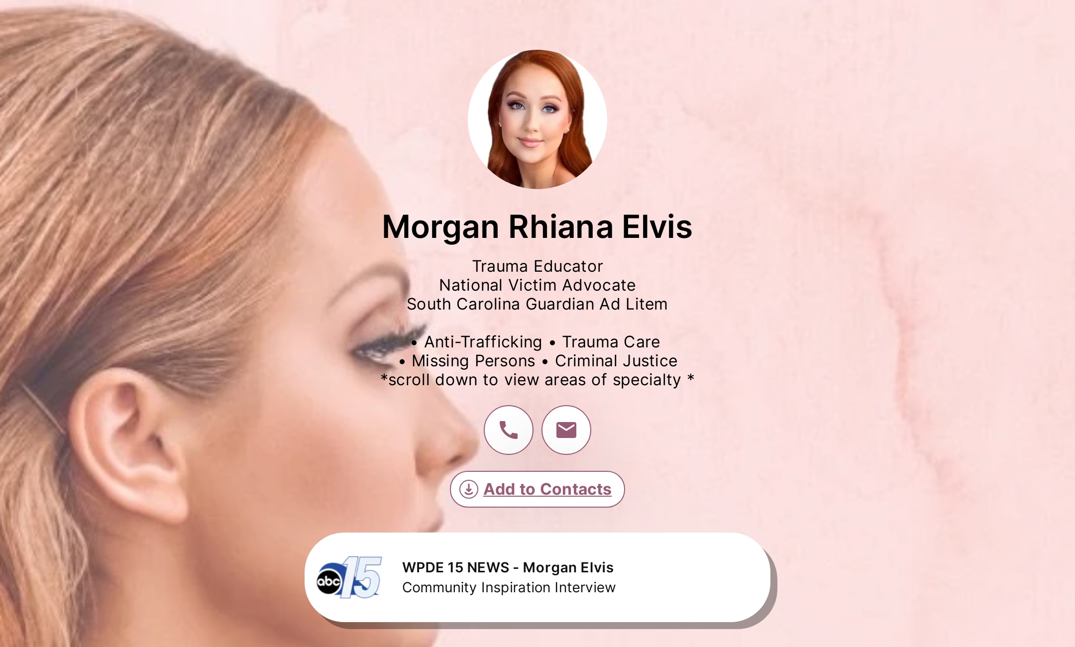 Morgan Rhiana Elvis' Flowpage