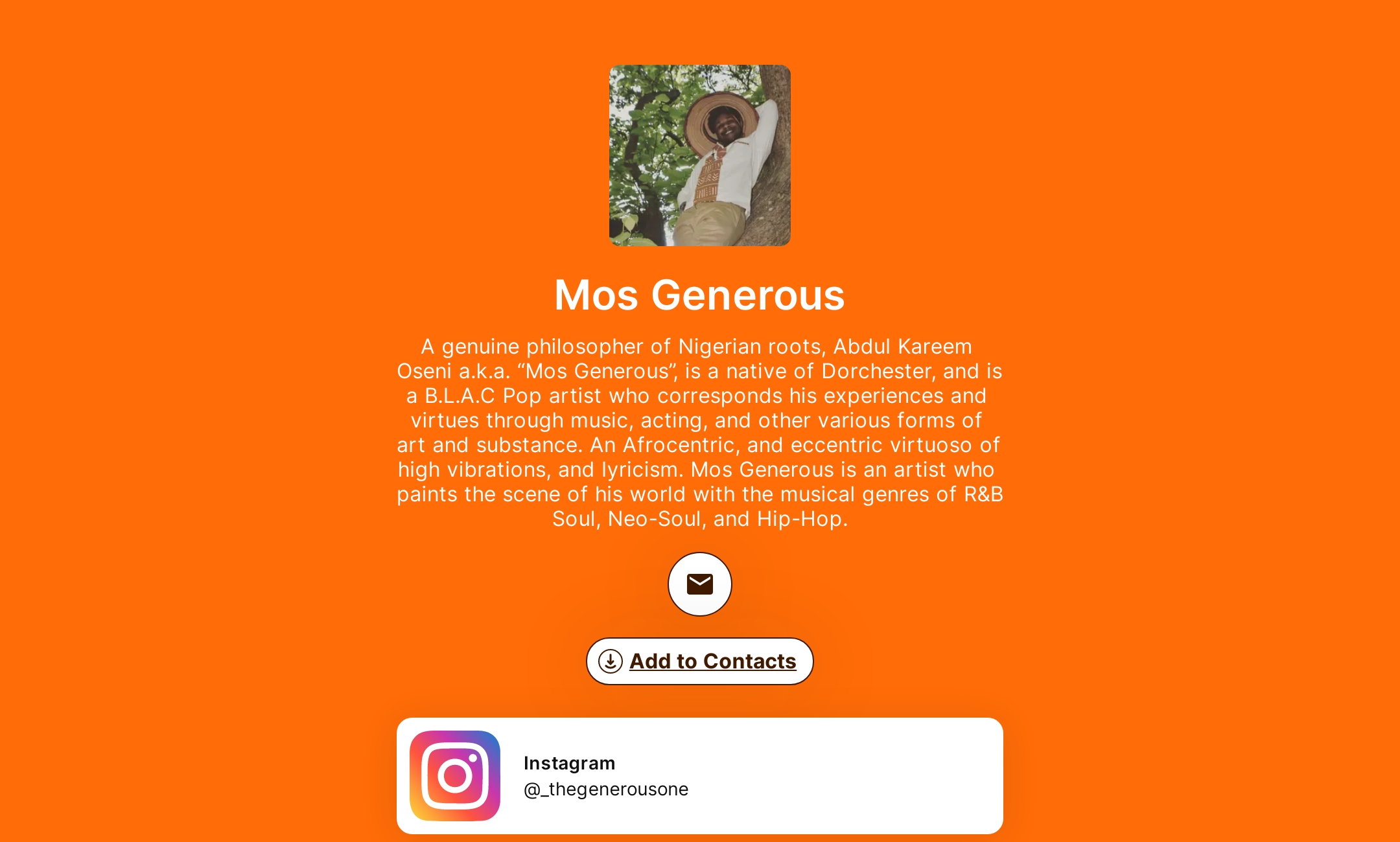 Mos Generous 's Flowpage