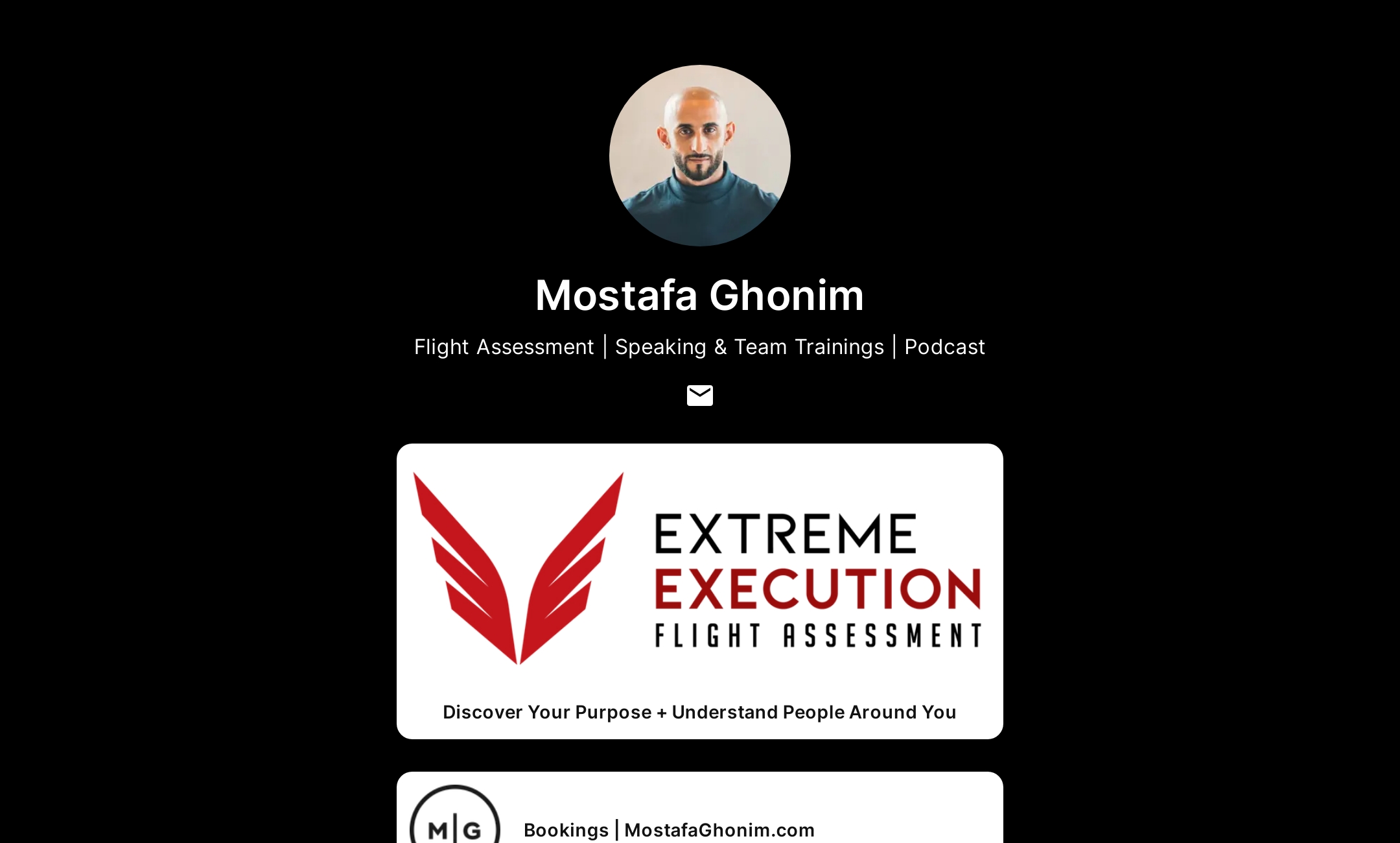 Mostafa Ghonim's Flowpage