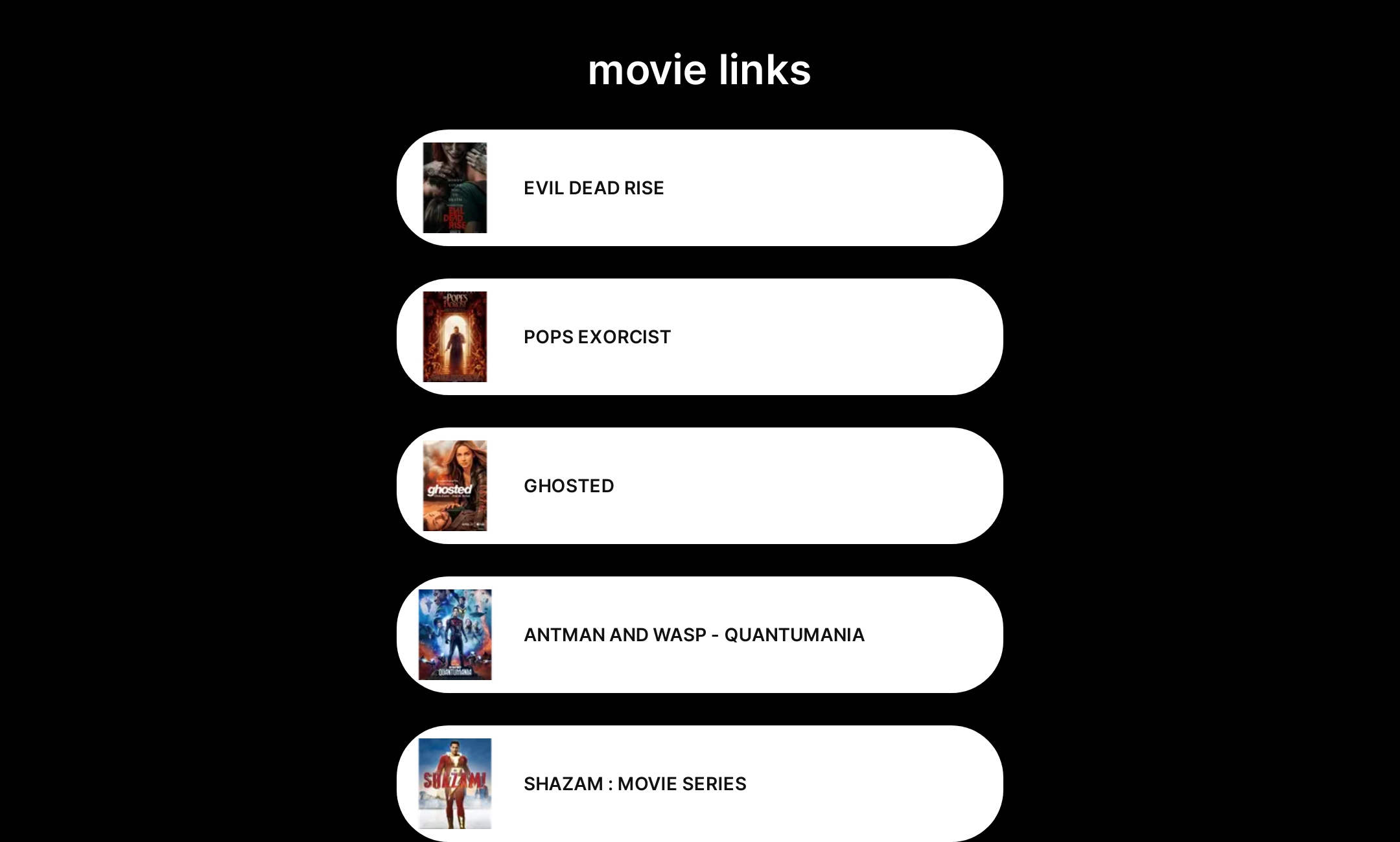 movie links' Flowpage