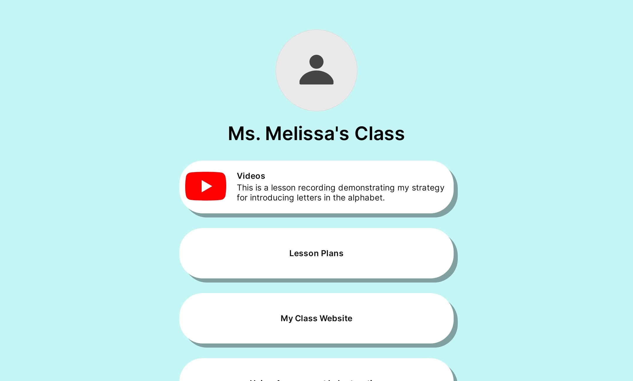Ms. Melissa's Class' Flowpage