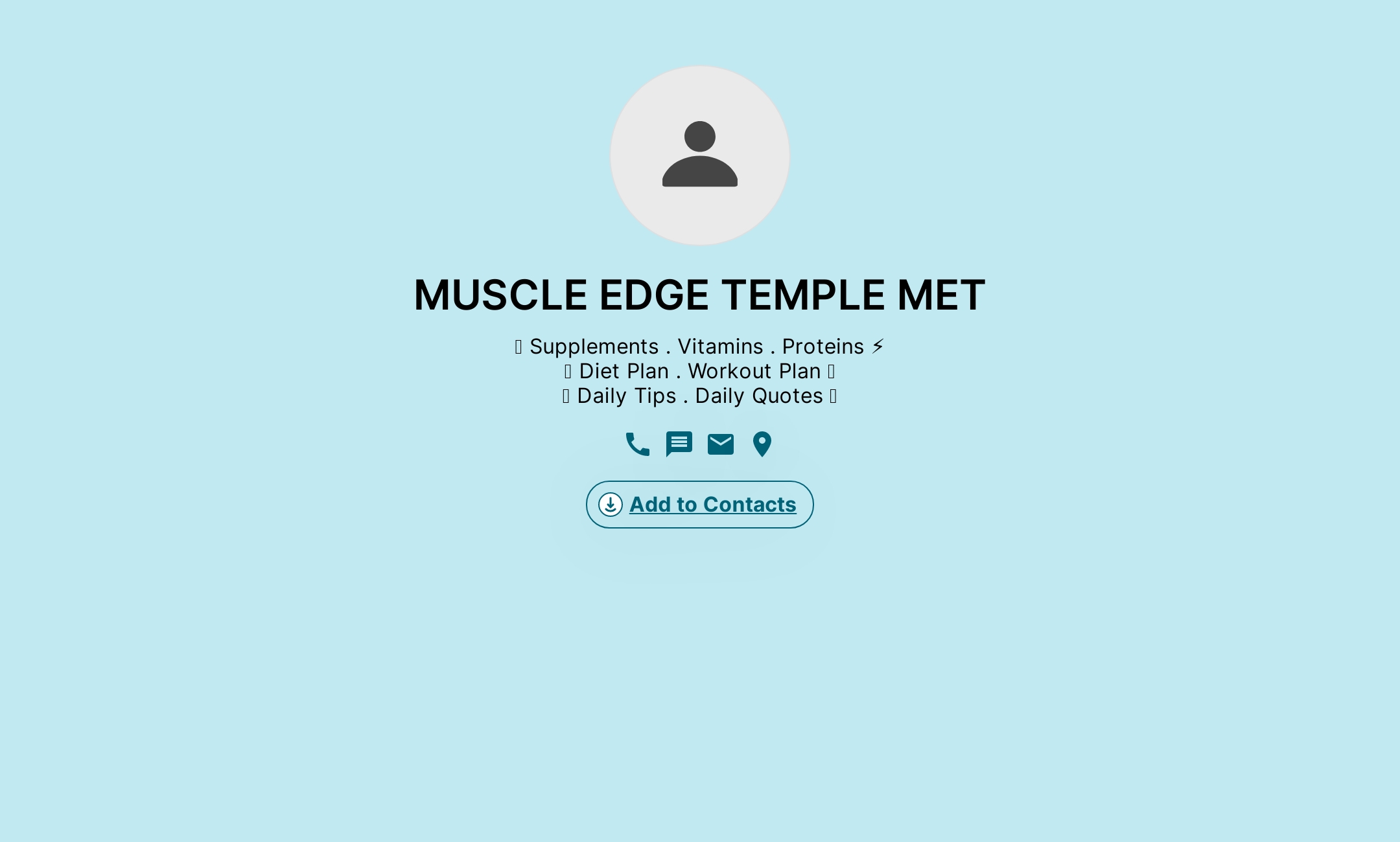MUSCLE EDGE TEMPLE MET's Flowpage