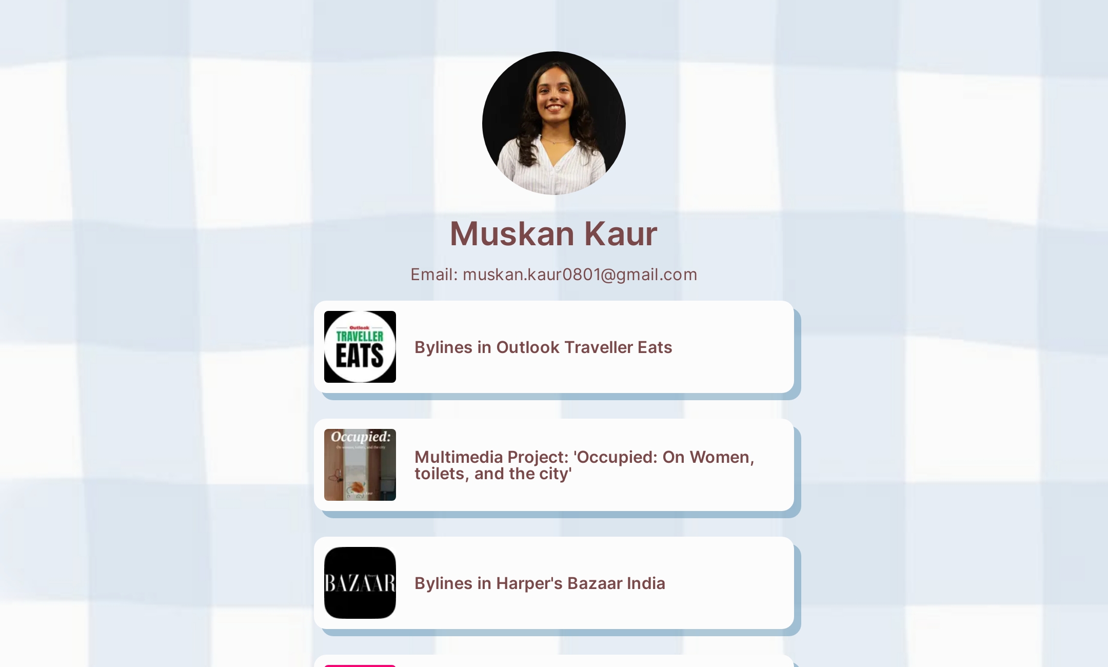 Muskan Kaur's Flowpage