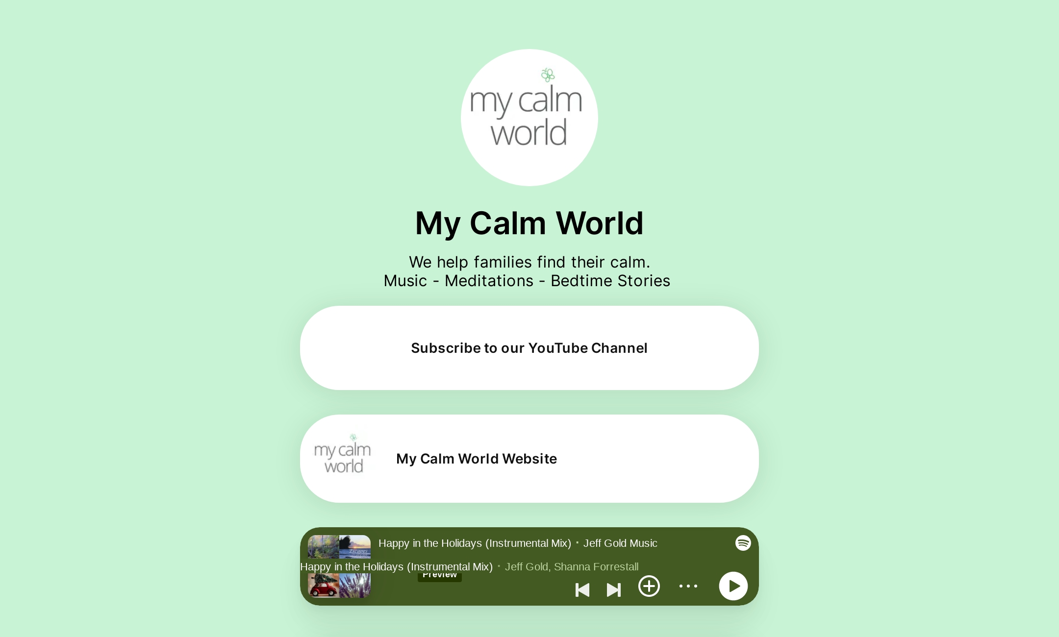 My Calm World's Flowpage