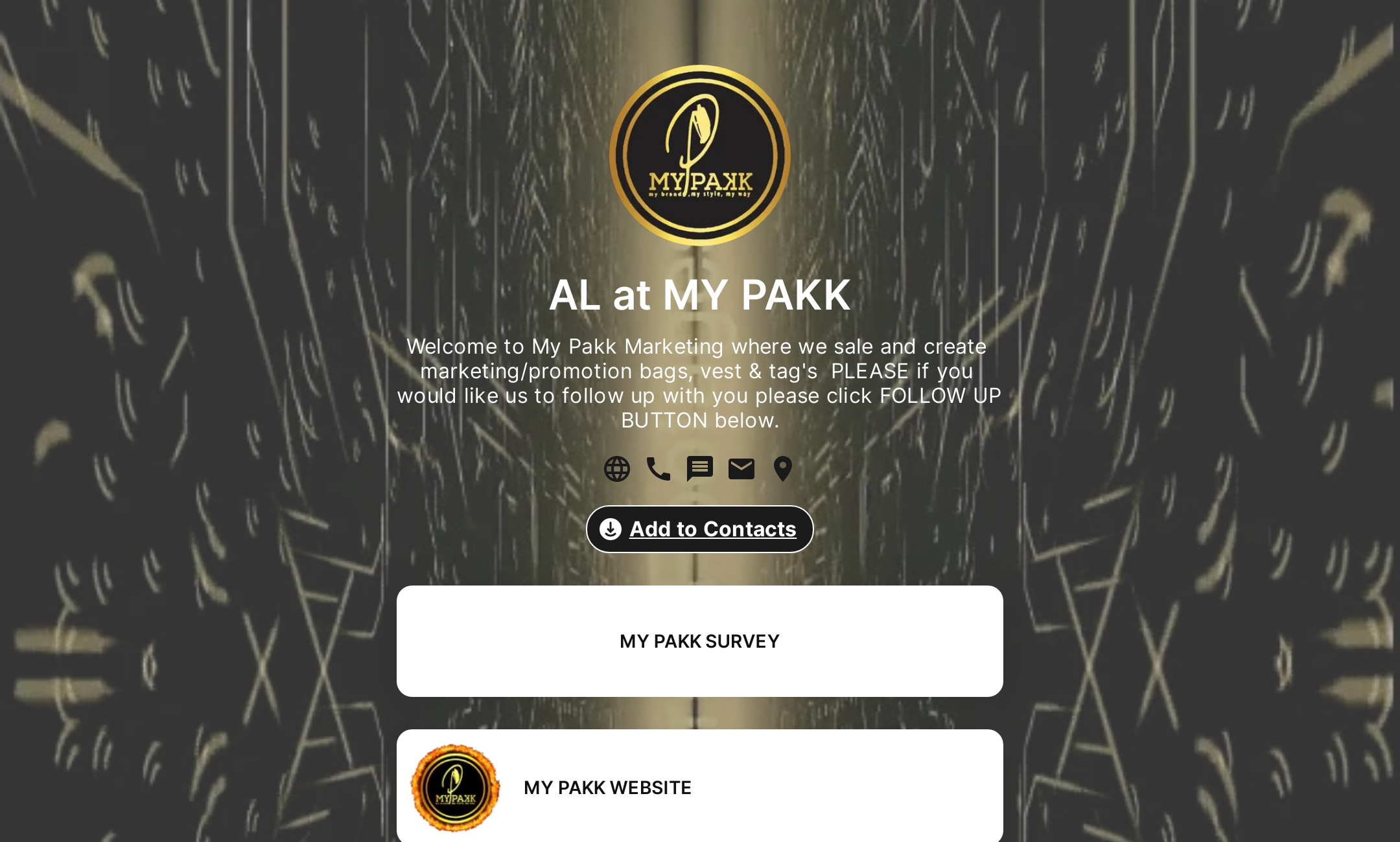 AL at MY PAKK's Flowpage