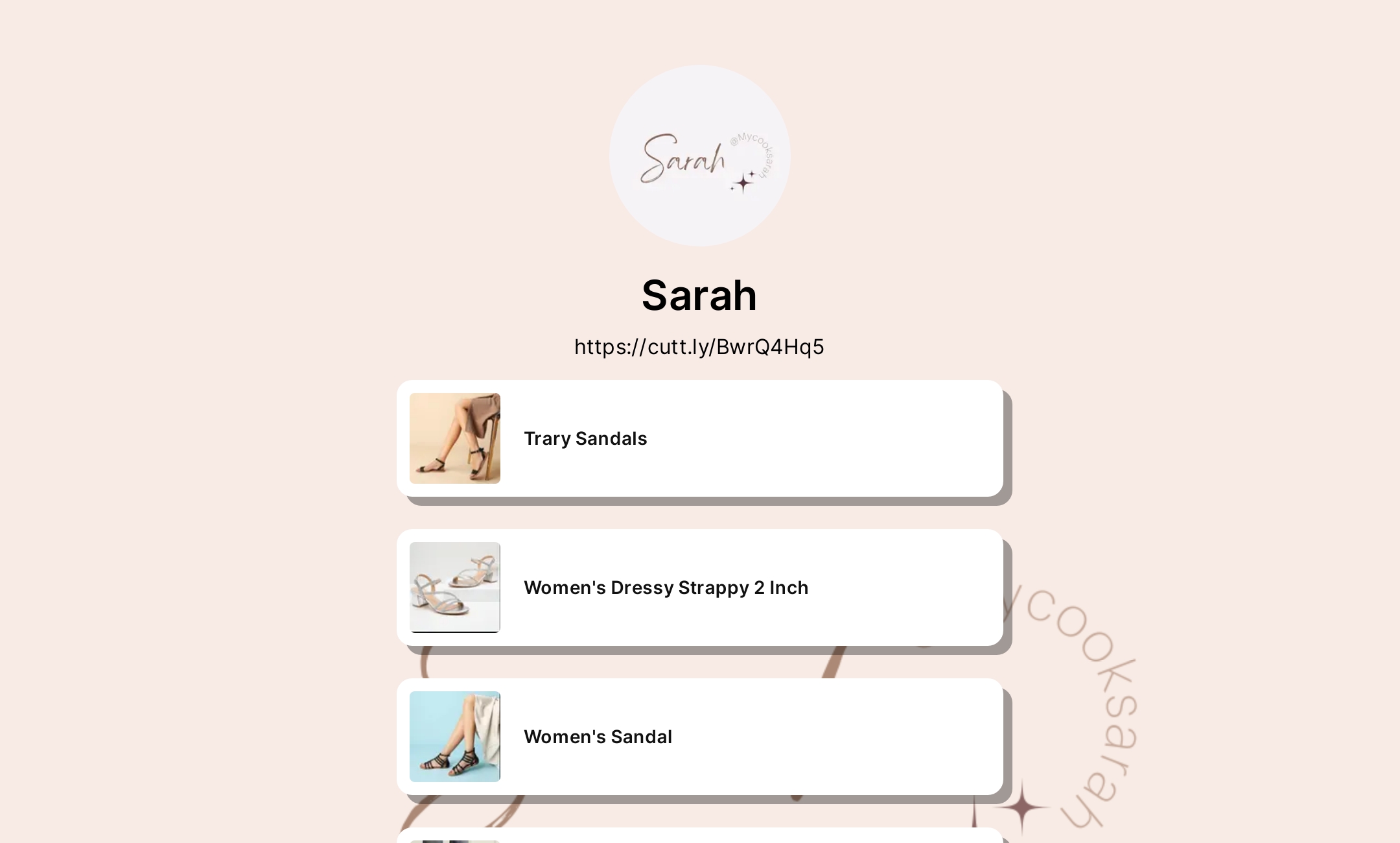 Sarah's Flowpage