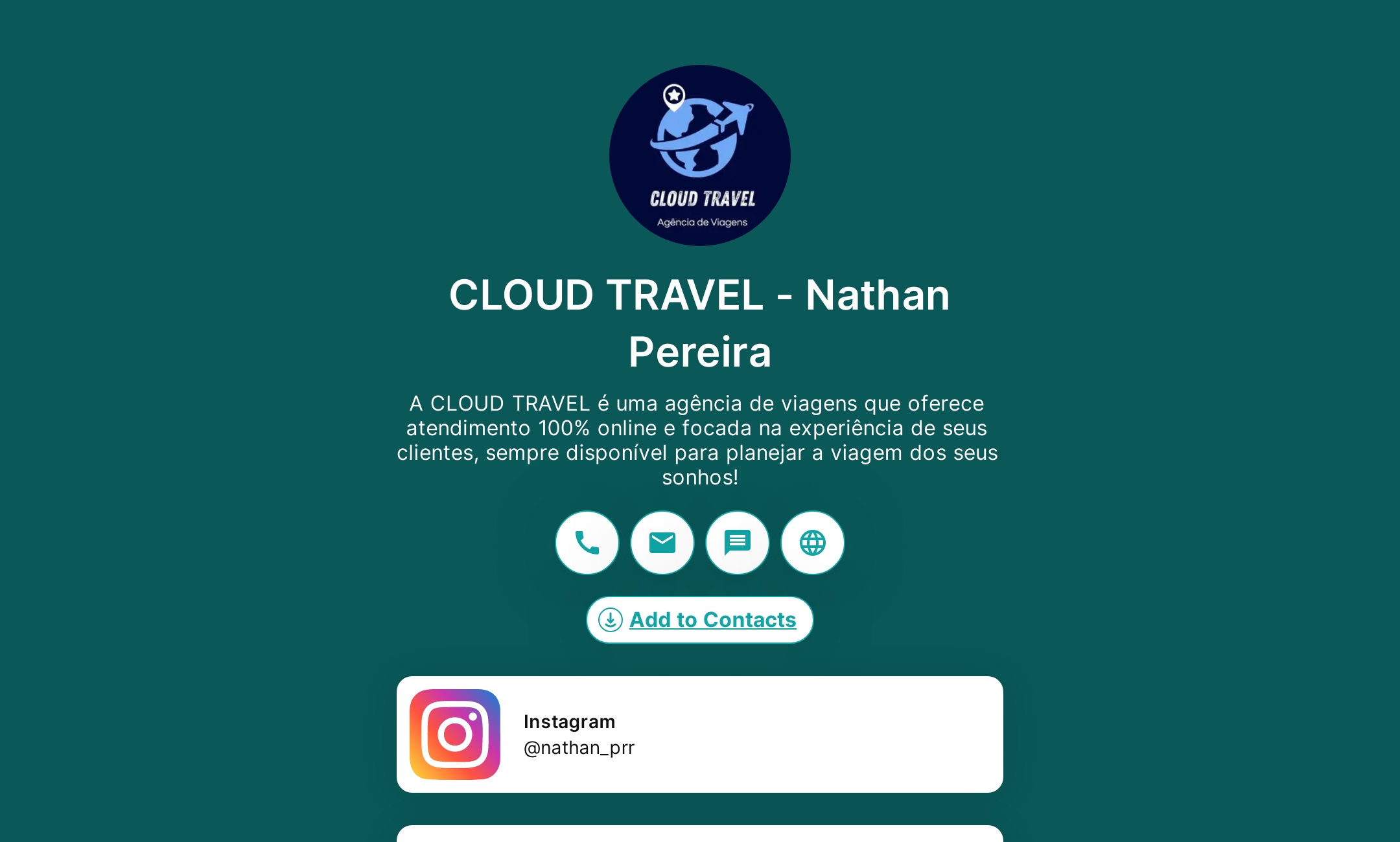 CLOUD TRAVEL - Nathan Pereira's Flowpage
