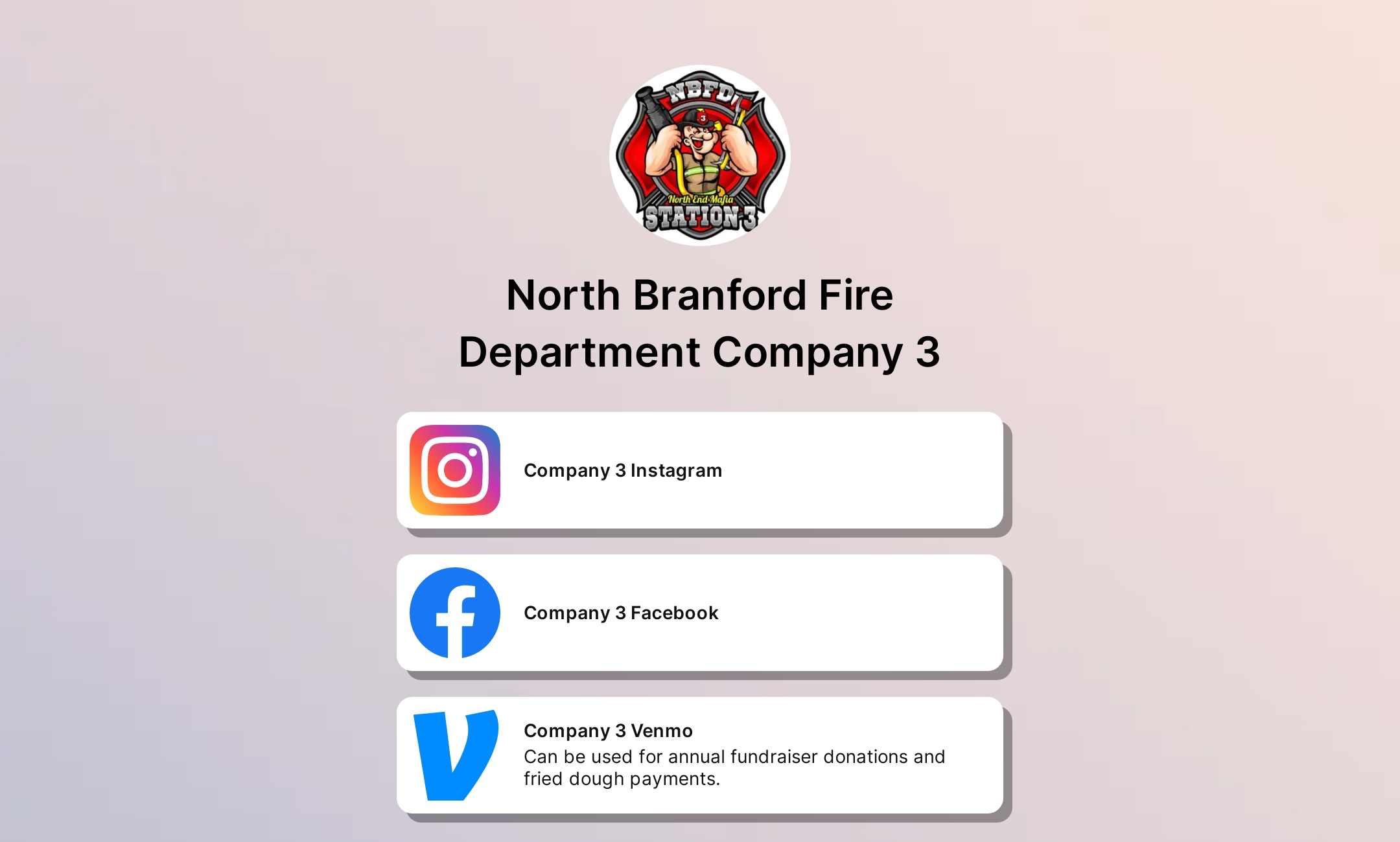 North Branford Fire Department Company 3's Flowpage