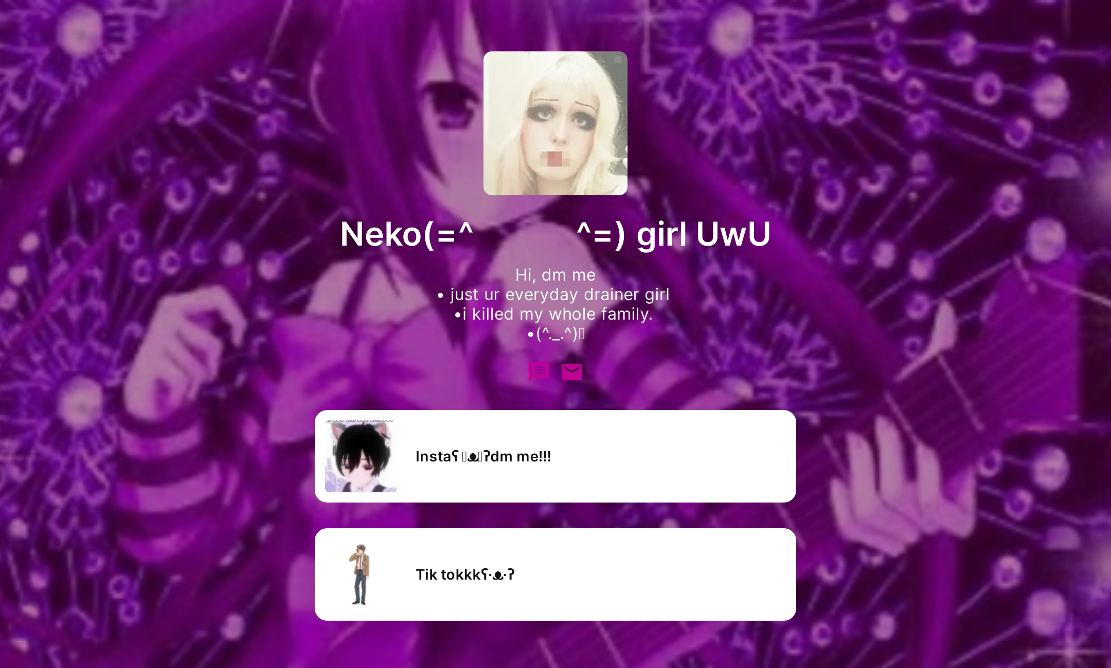Neko ･ｪ･ Girl Uwus Flowpage
