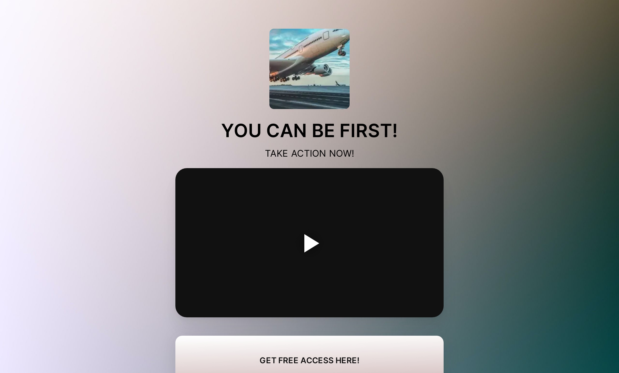 YOU CAN BE FIRST!'s Flowpage
