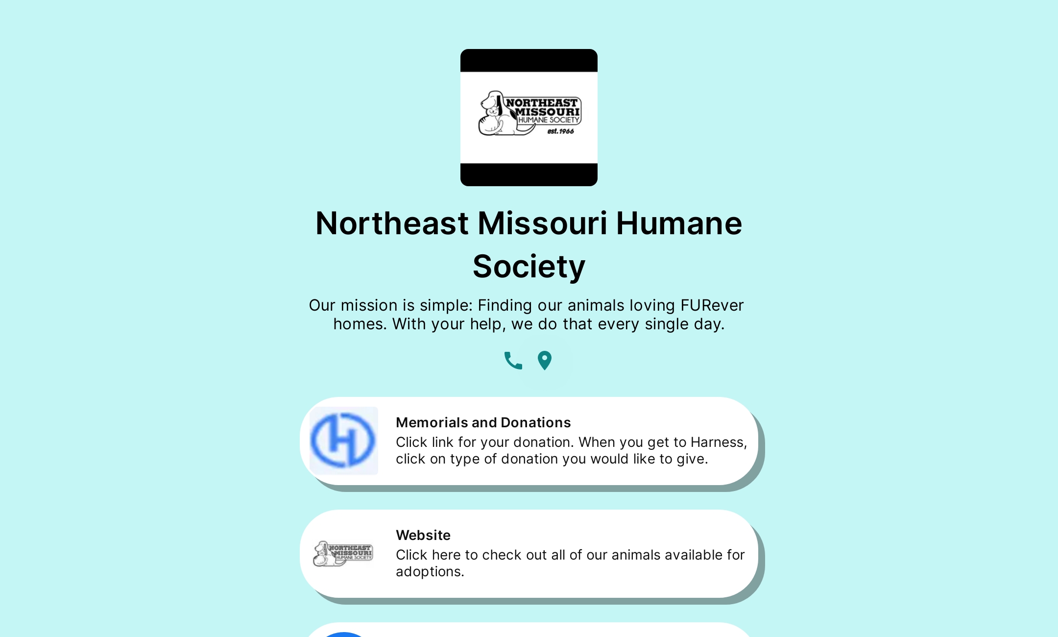 Northeast Missouri Humane Society's Flowpage